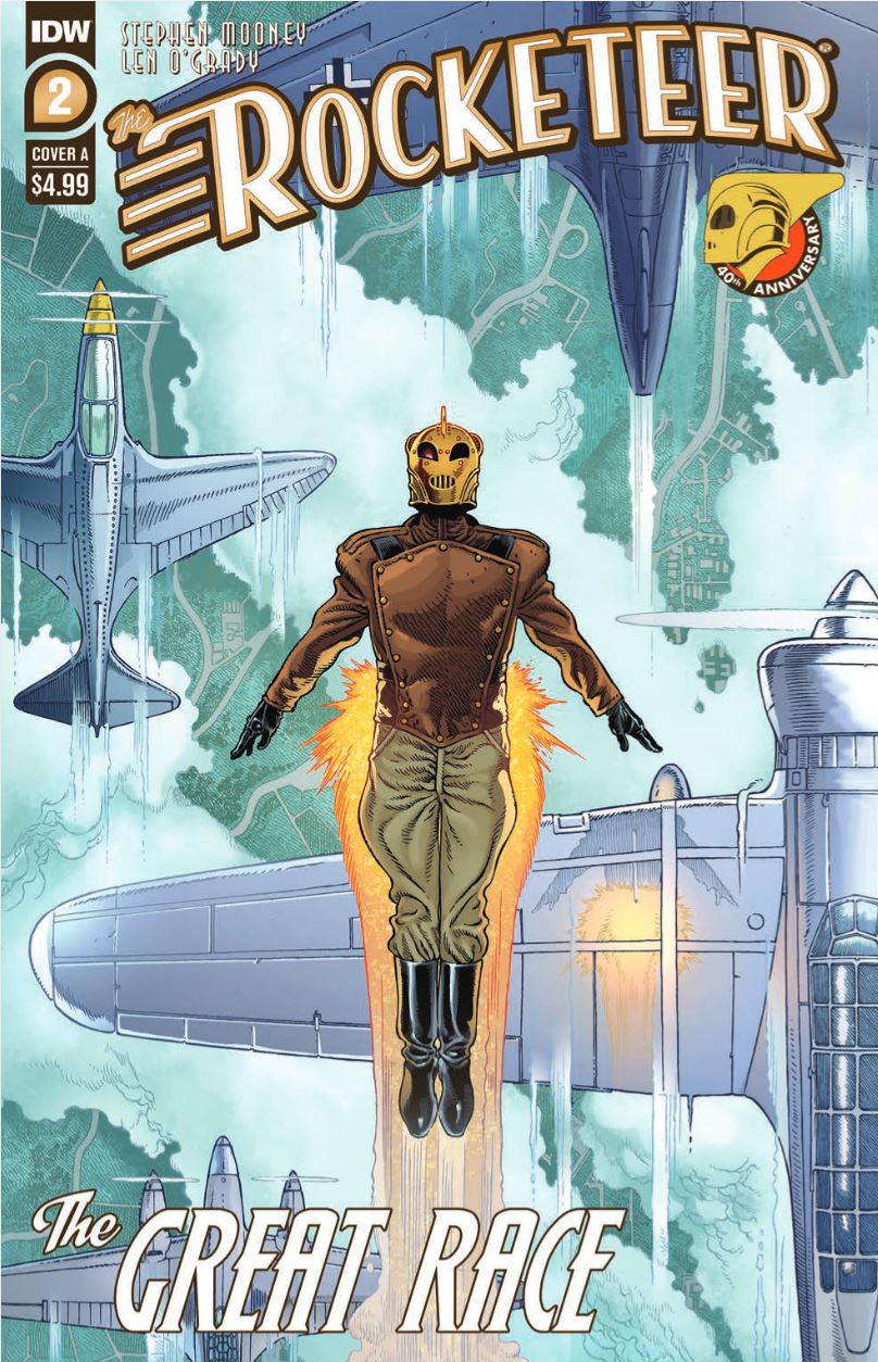 Start Your Engines: Previewing ‘The Rocketeer- The Great Race’ #2 – COMICON