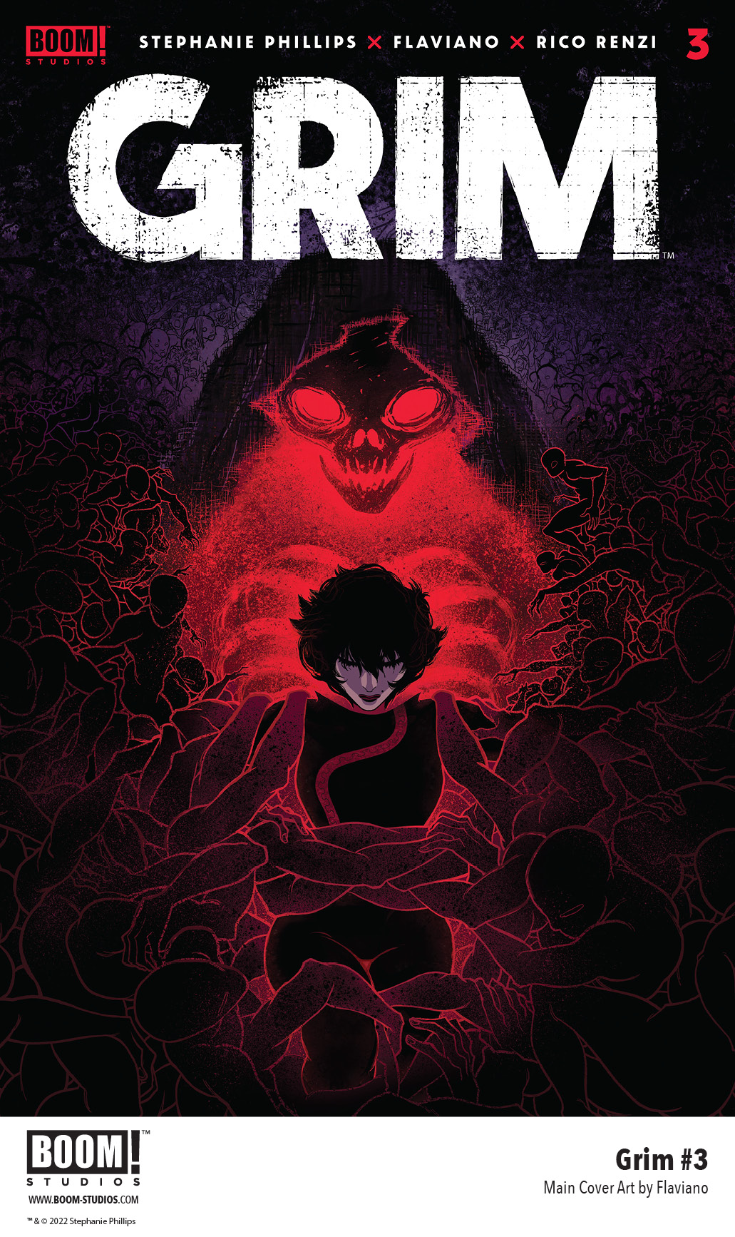 First Look: Just Another Day At The Office In ‘Grim’ #3 – COMICON