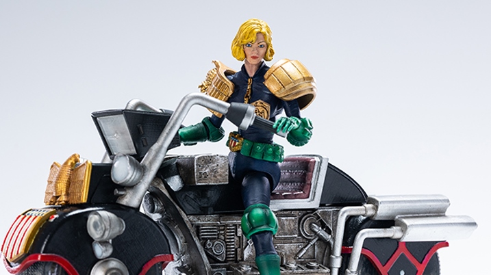 Psi On A Bike: Judge Anderson And Lawmaster Set Out In 2023 – COMICON