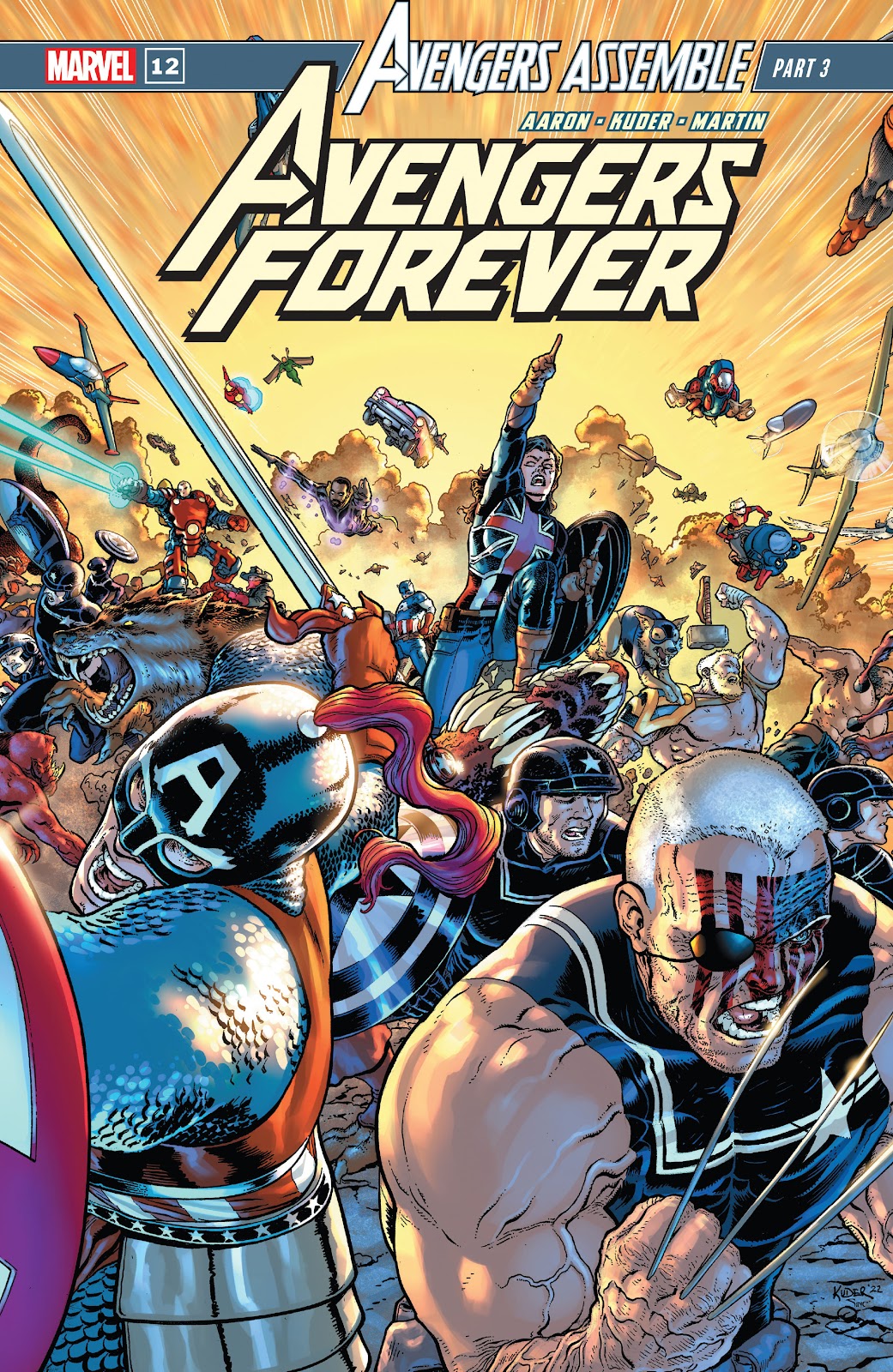 ‘Avengers Forever’ #12 Review: A Dynamic Blockbuster Of All-Out Action ...
