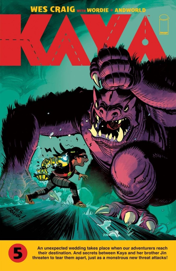 Previewing Wes Craig’s ‘Kaya’ #5 From Image Comics – COMICON