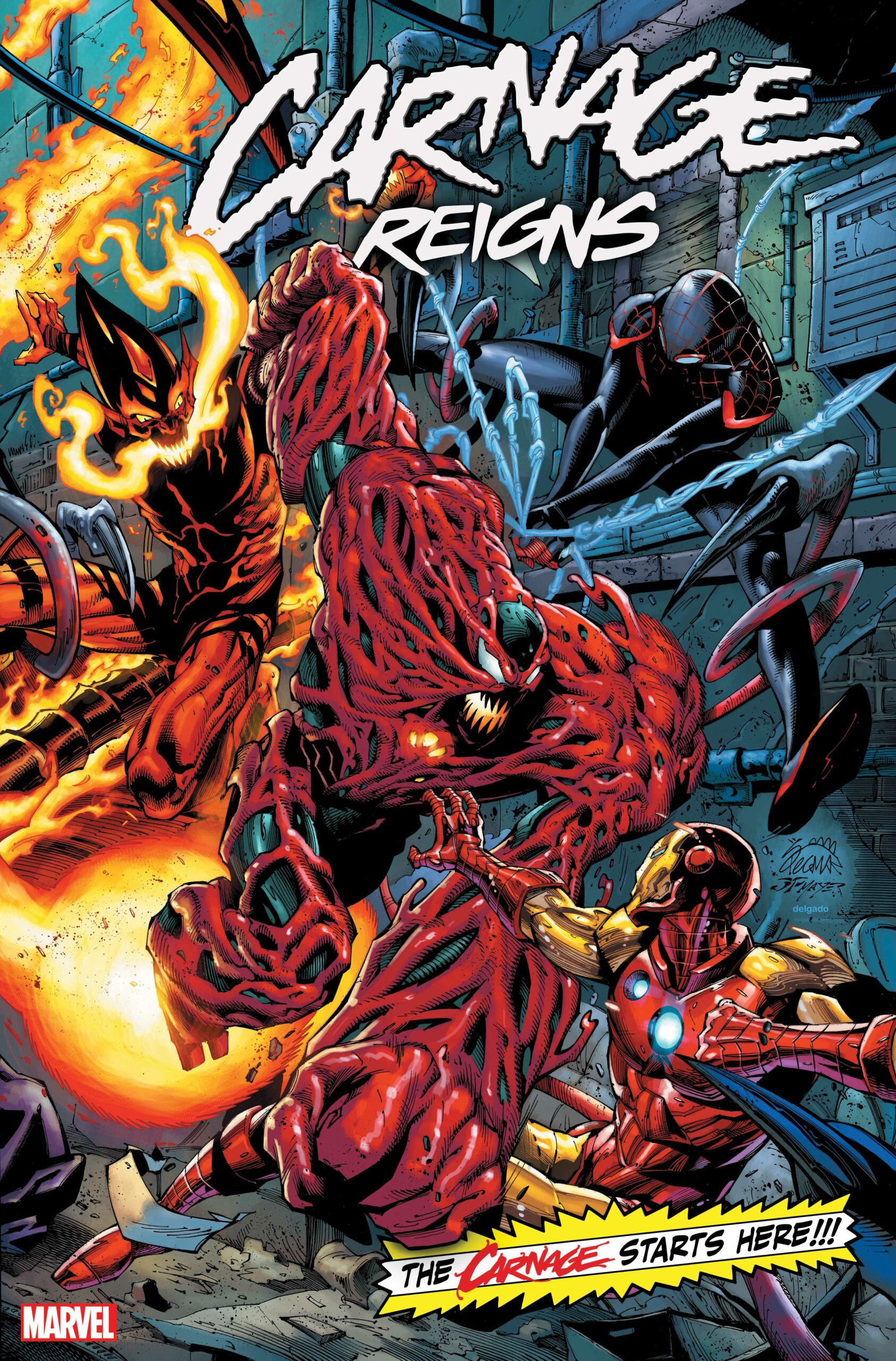 Carnage Hunts Miles Morales In ‘Carnage Reigns’ Trailer – COMICON