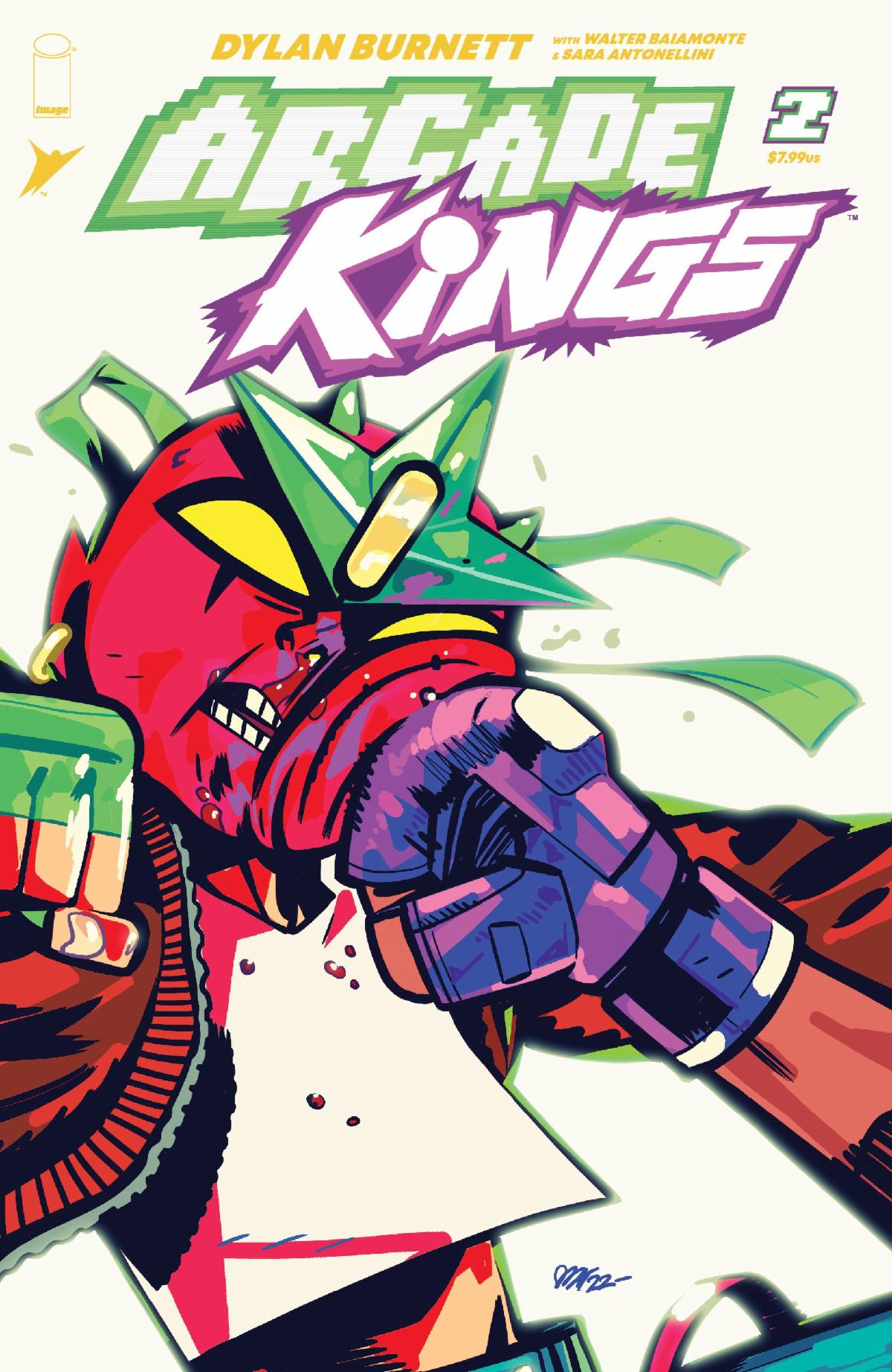 Skybound Reveal A First Look At Dylan Burnett’s ‘Arcade Kings’ #2 – COMICON