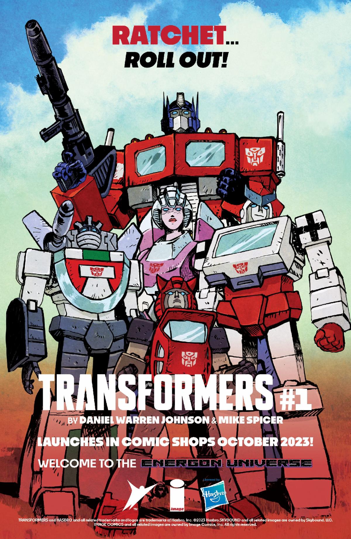 Daniel Warren Johnson’s ‘Transformers’ Autobot Line-Up Revealed – COMICON