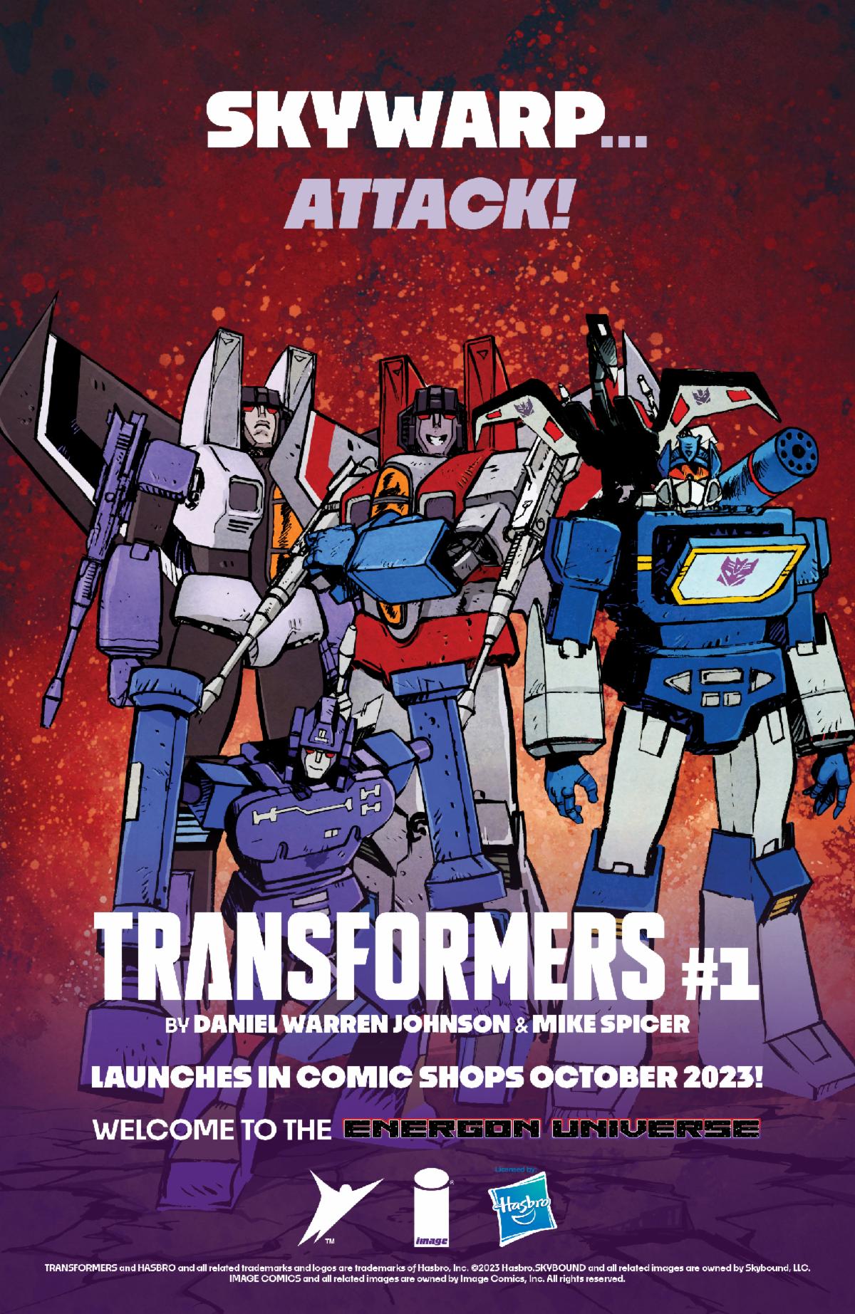 Daniel Warren Johnson’s Decepticon Line-Up Revealed – COMICON