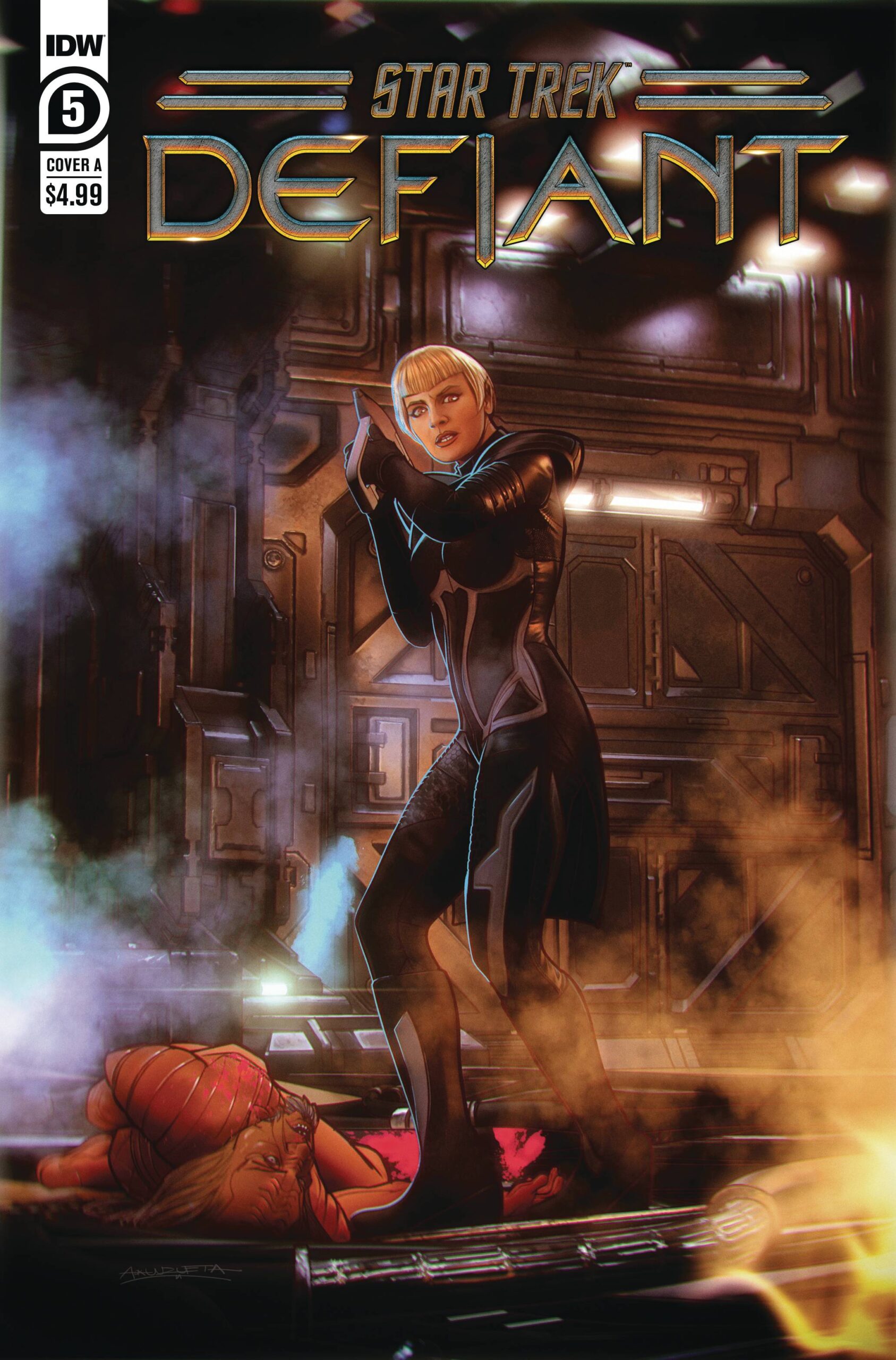 Review– ‘Star Trek: Defiant’ #5 Prepares For War – COMICON