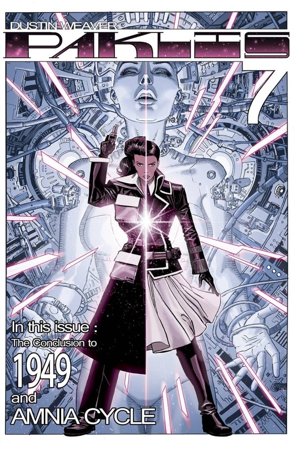 Previewing Tech Noir Thriller ‘Paklis’ #7 From Dustin Weaver – COMICON