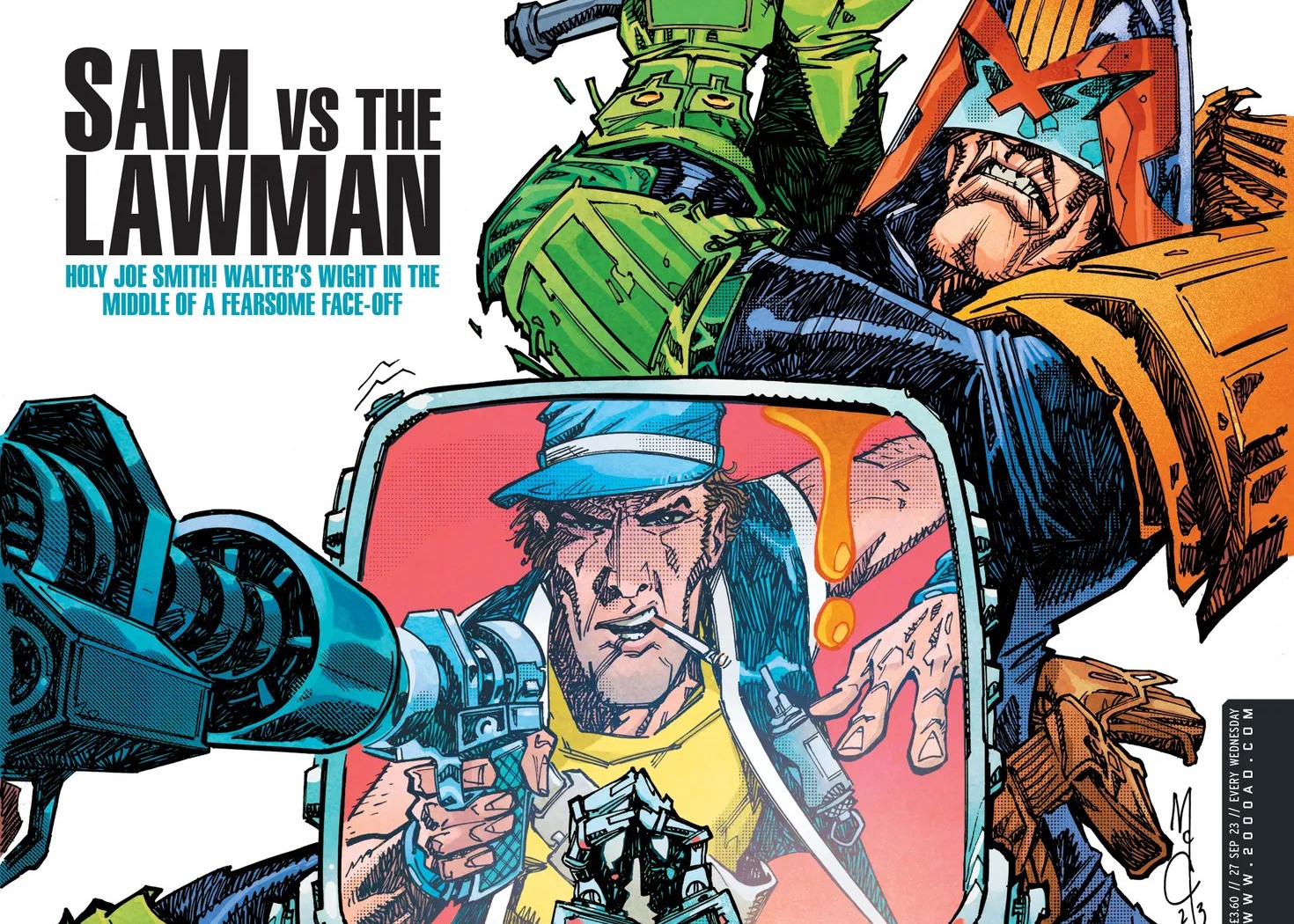 2000 AD Prog #2351: All New Line-Up And The Return Of Sam Slade And ...