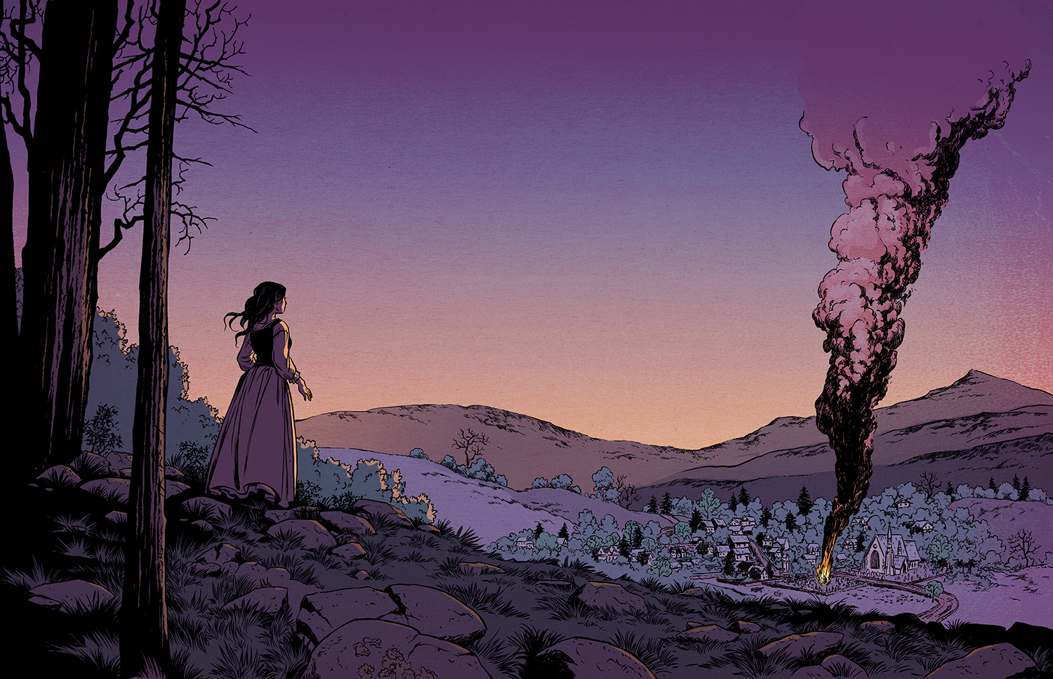 DSTLRY Reveals First Sinister Interior Art From Erotic Folk-Horror ‘Somna’ – COMICON