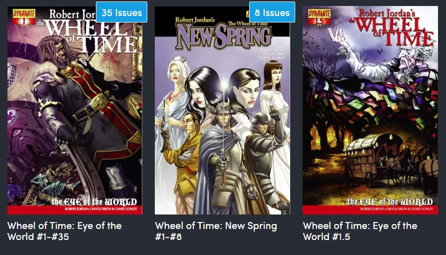 WOT Dynamite Bundle 1 – COMICON