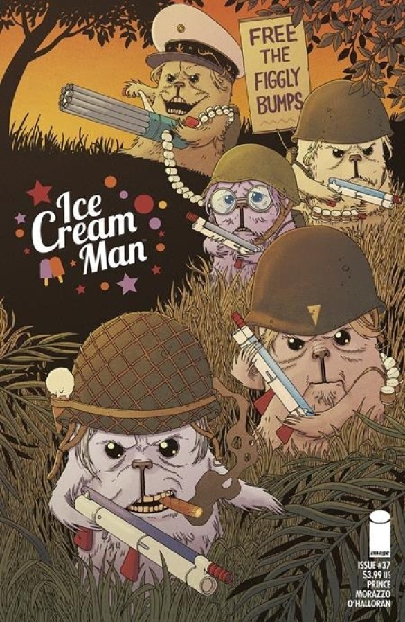 Advance Review: The Figglybumps Go To War In ‘Ice Cream Man’ #37 – COMICON
