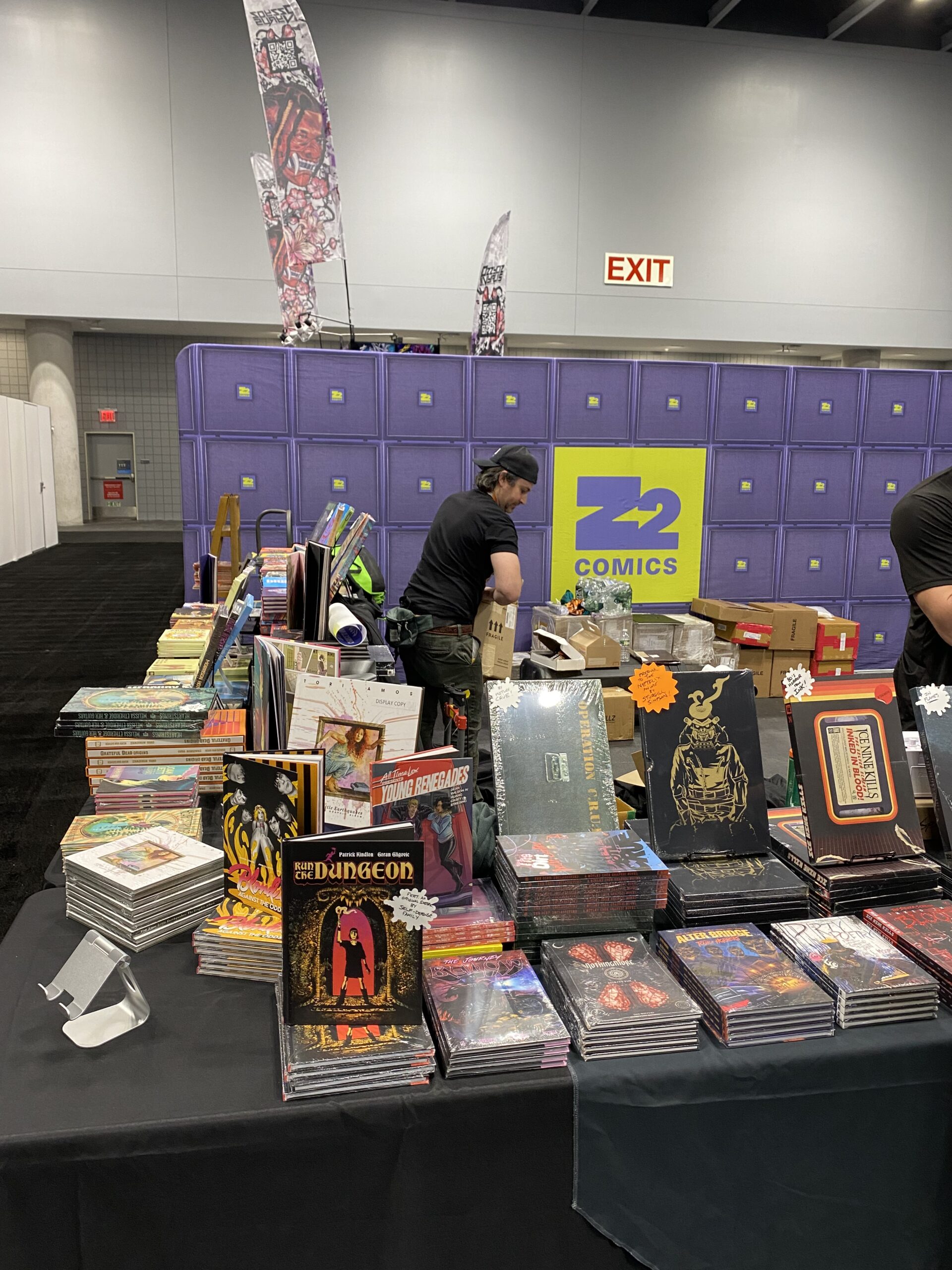 NYCC 2023 Booth Spotlight: Z2 Comics Rocks The Con’s Exhibit Hall – COMICON