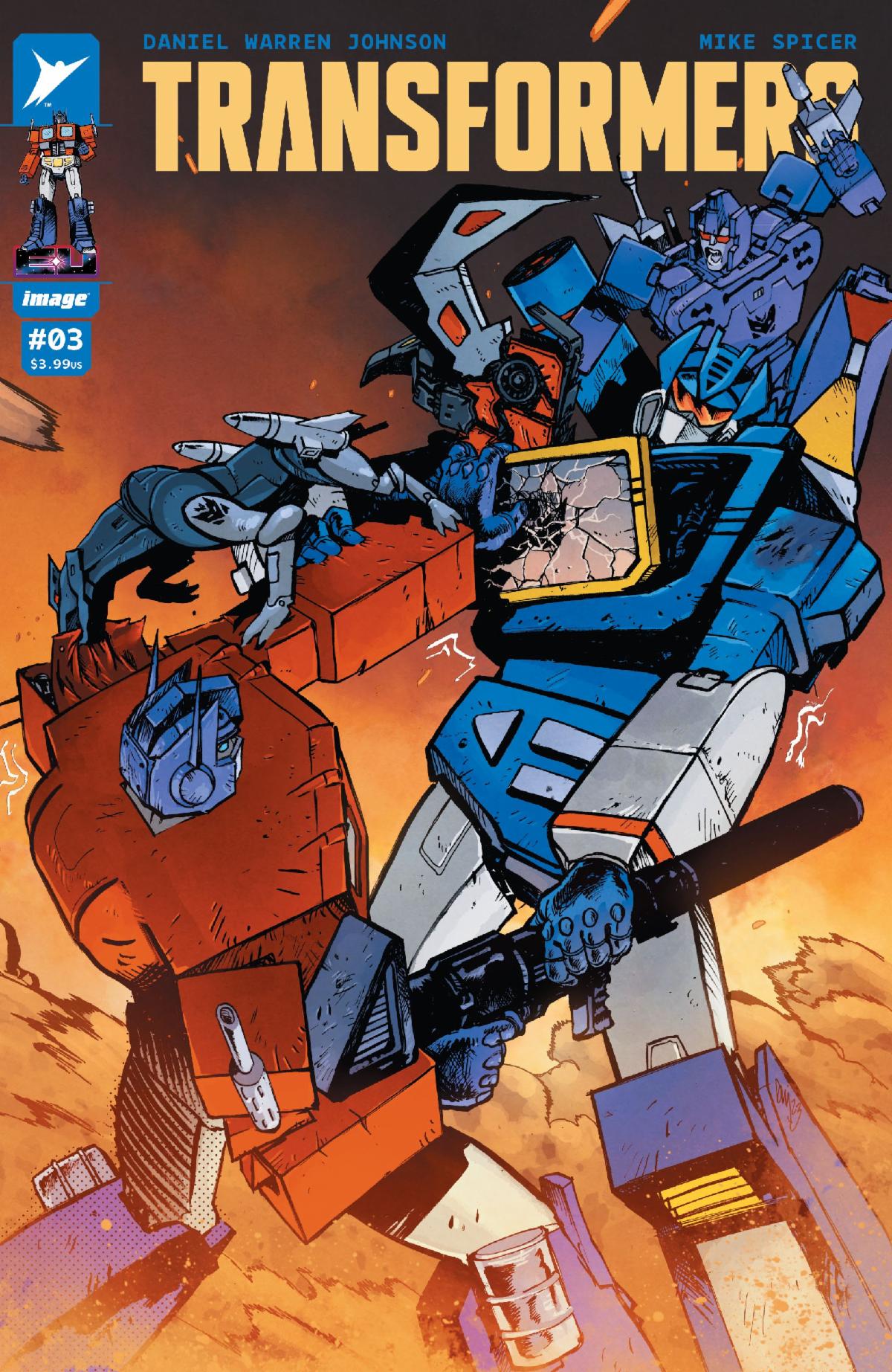 Skybound Premiers A First Look At Daniel Warren Johnson’s ‘Transformers’ #3 – COMICON