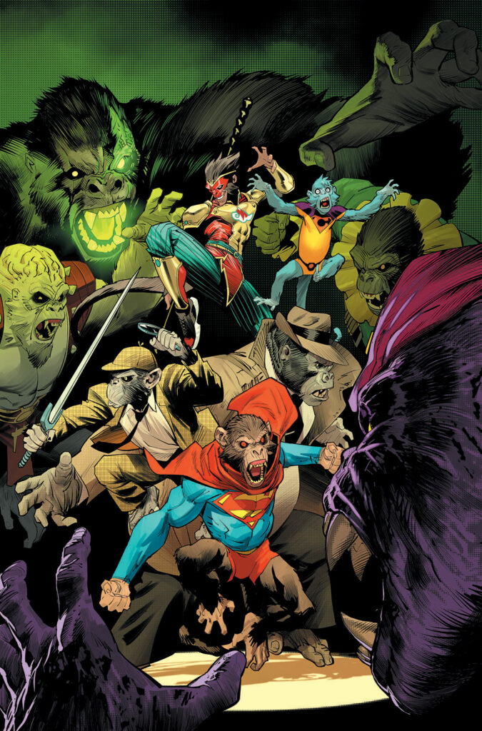 DC Comics Goes Ape In April With The Announcement Of An All Ape Justice ...