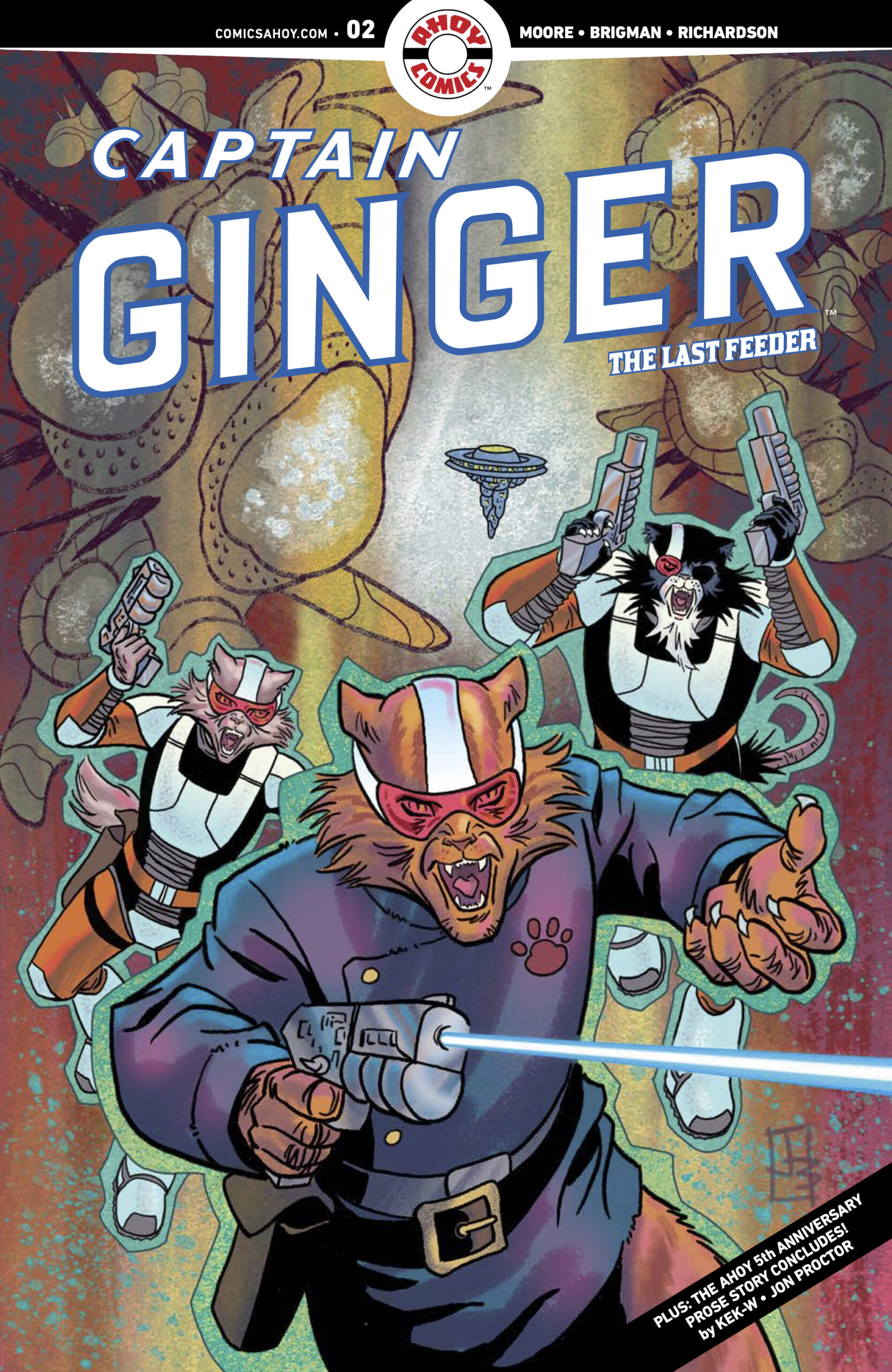With A Little Help From His Four-Pawed Friends … Previewing ‘Captain Ginger: The Last Feeder’ #2 ...