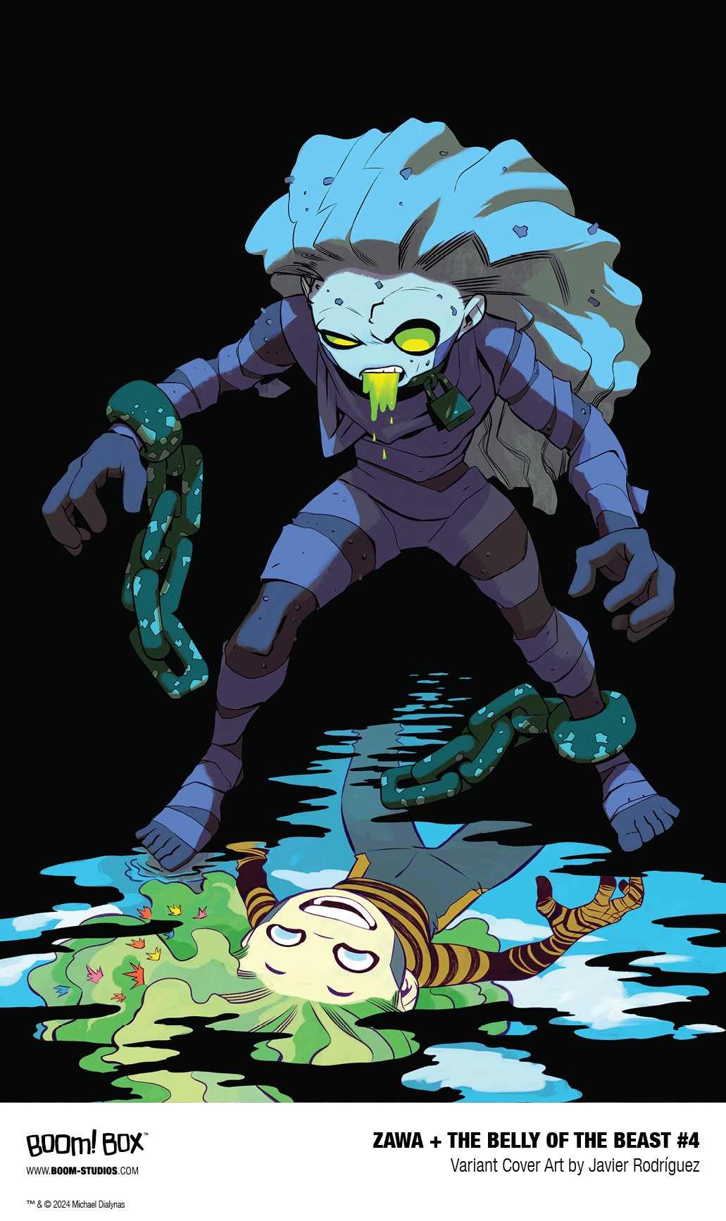 Shocking Revelations In Your First Look At ‘Zawa + The Belly of the Beast’ #4 – COMICON