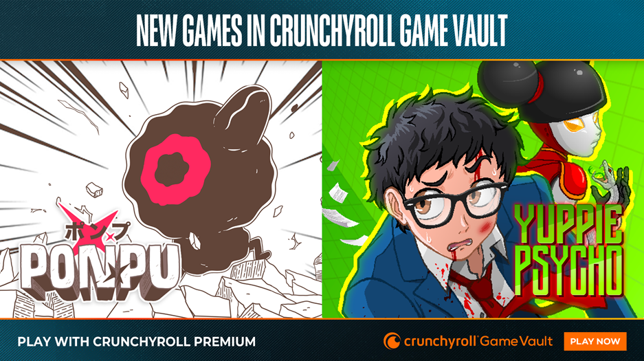 Crunchyroll Game Vault Adds ‘Ponpu’ And ‘Yuppie Psycho’; Announces ...