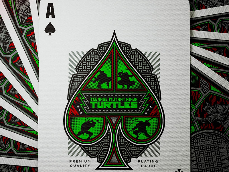 Theory11 Deals Out Some Turtle Power With New TMNT Card Decks – COMICON