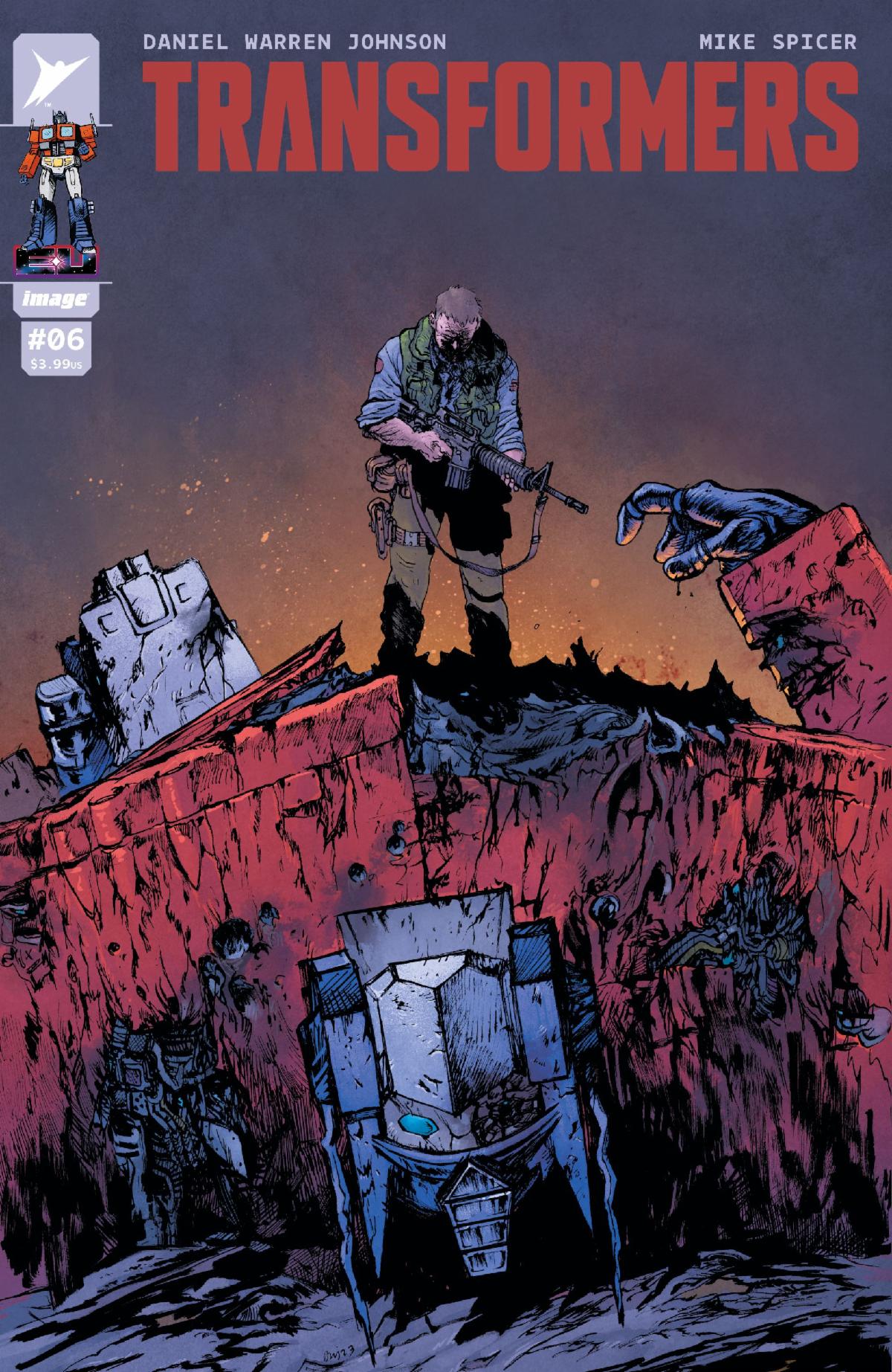 Daniel Warren Johnson And Skybound Preview ‘Transformers’ #6 – COMICON