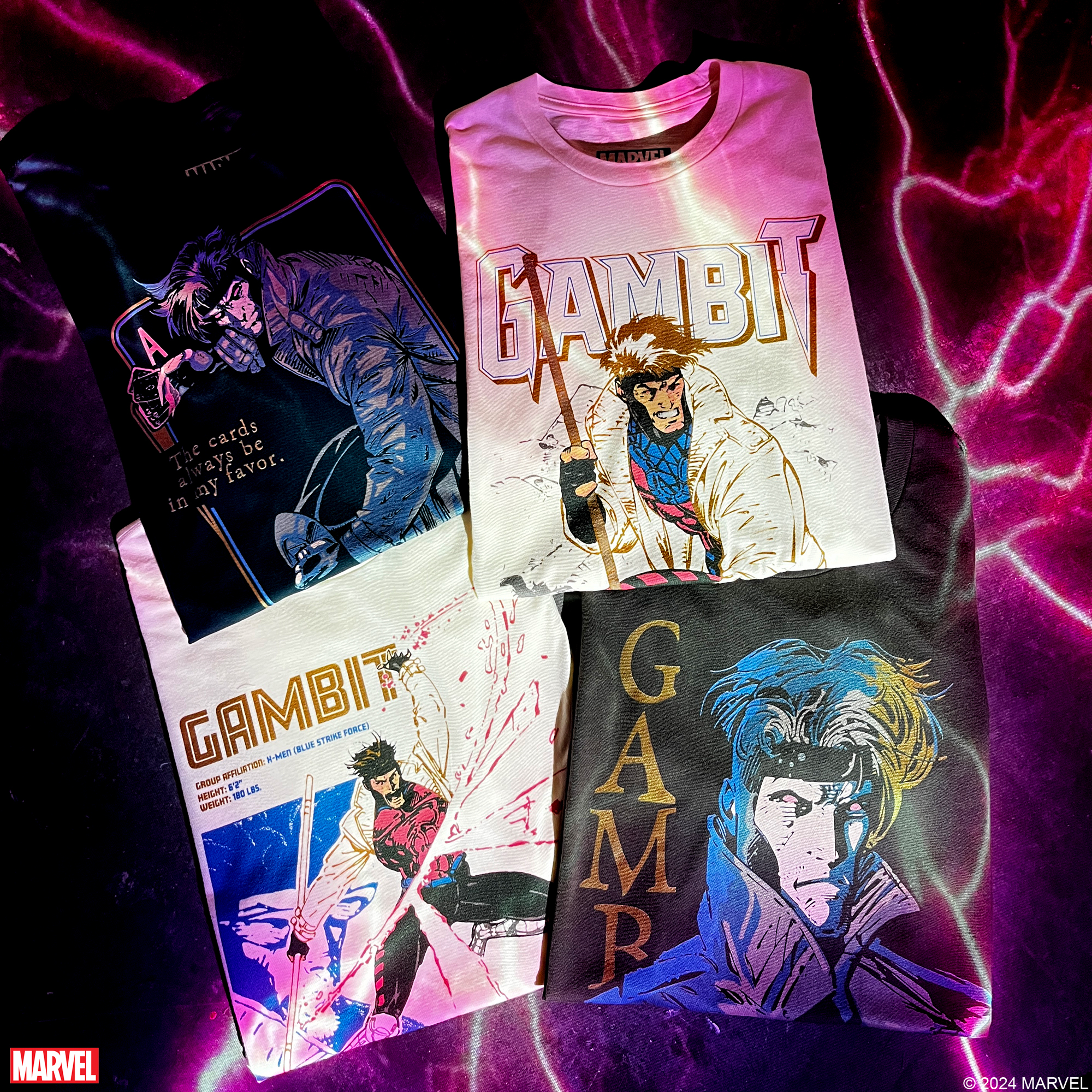 Heroes & Villains Show Their Hand With ‘Gambit’ Apparel And It’s All ...