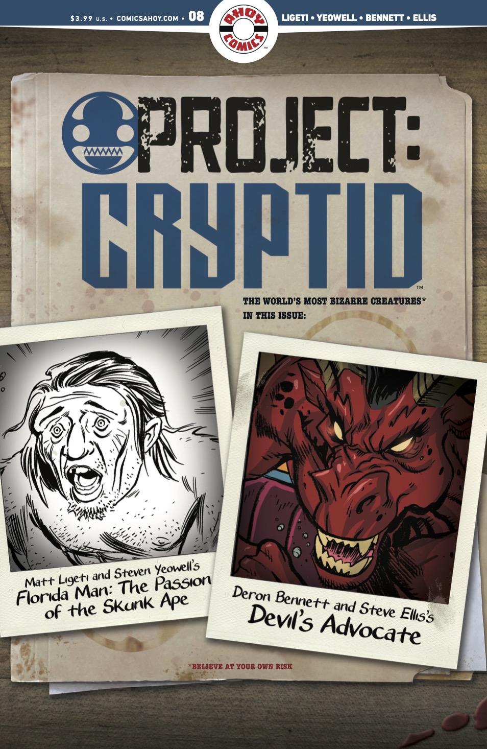 Previewing ‘Project Cryptid’ #8 And Florida Man – COMICON