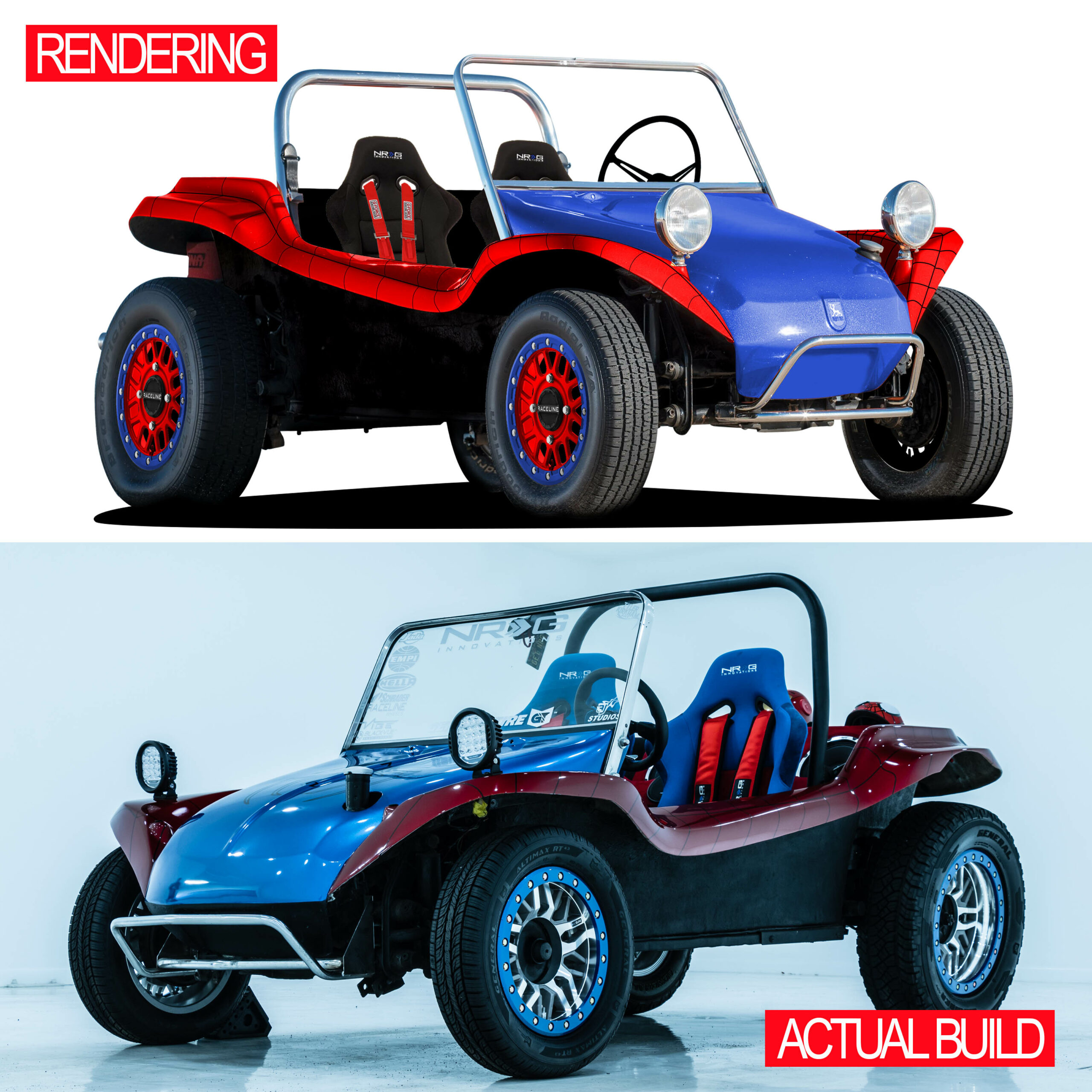 Real vs_Buggy – COMICON