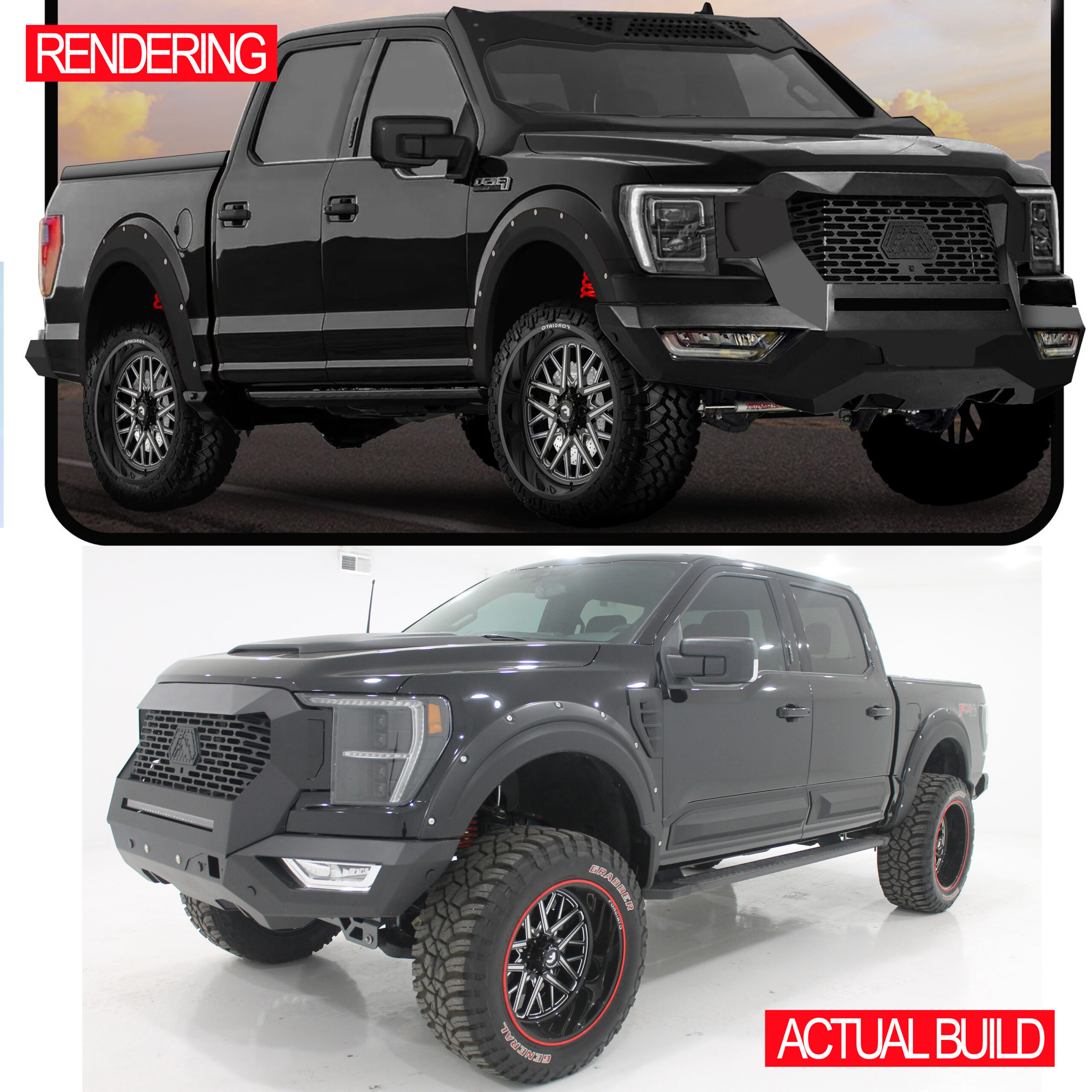 Real vs_F150 Black – COMICON