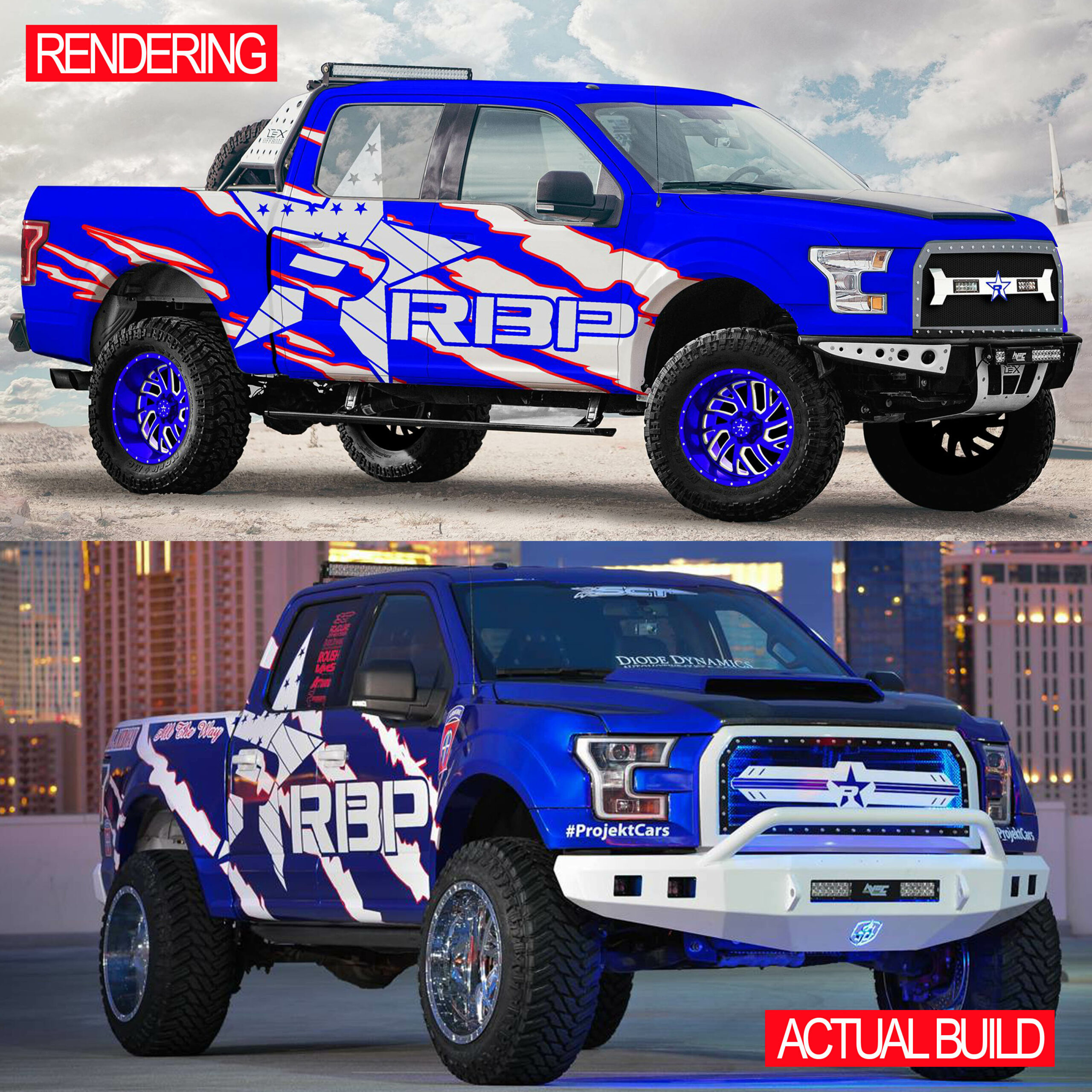 Real vs_F150 Blue – COMICON