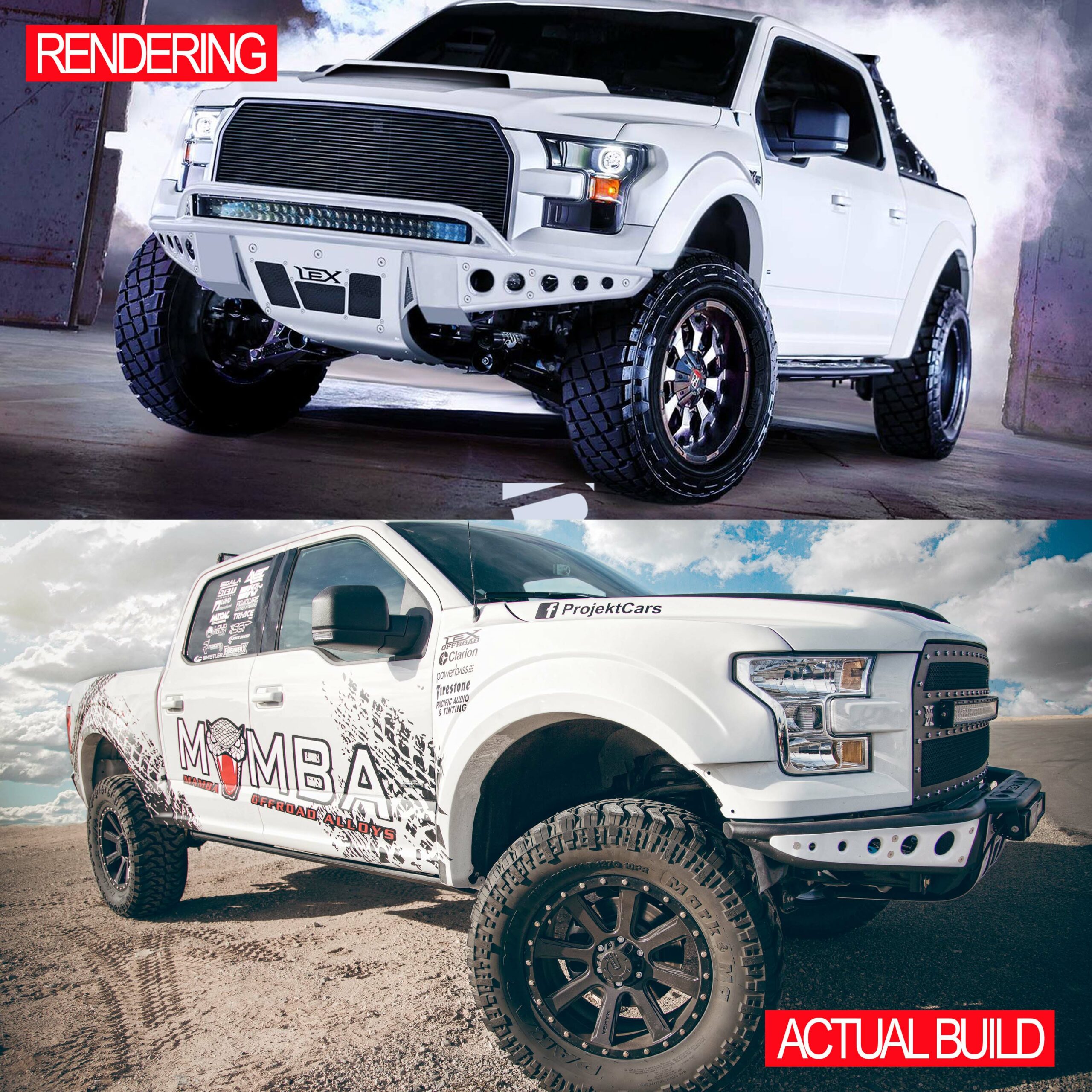 Real vs_F150 Mamba – COMICON