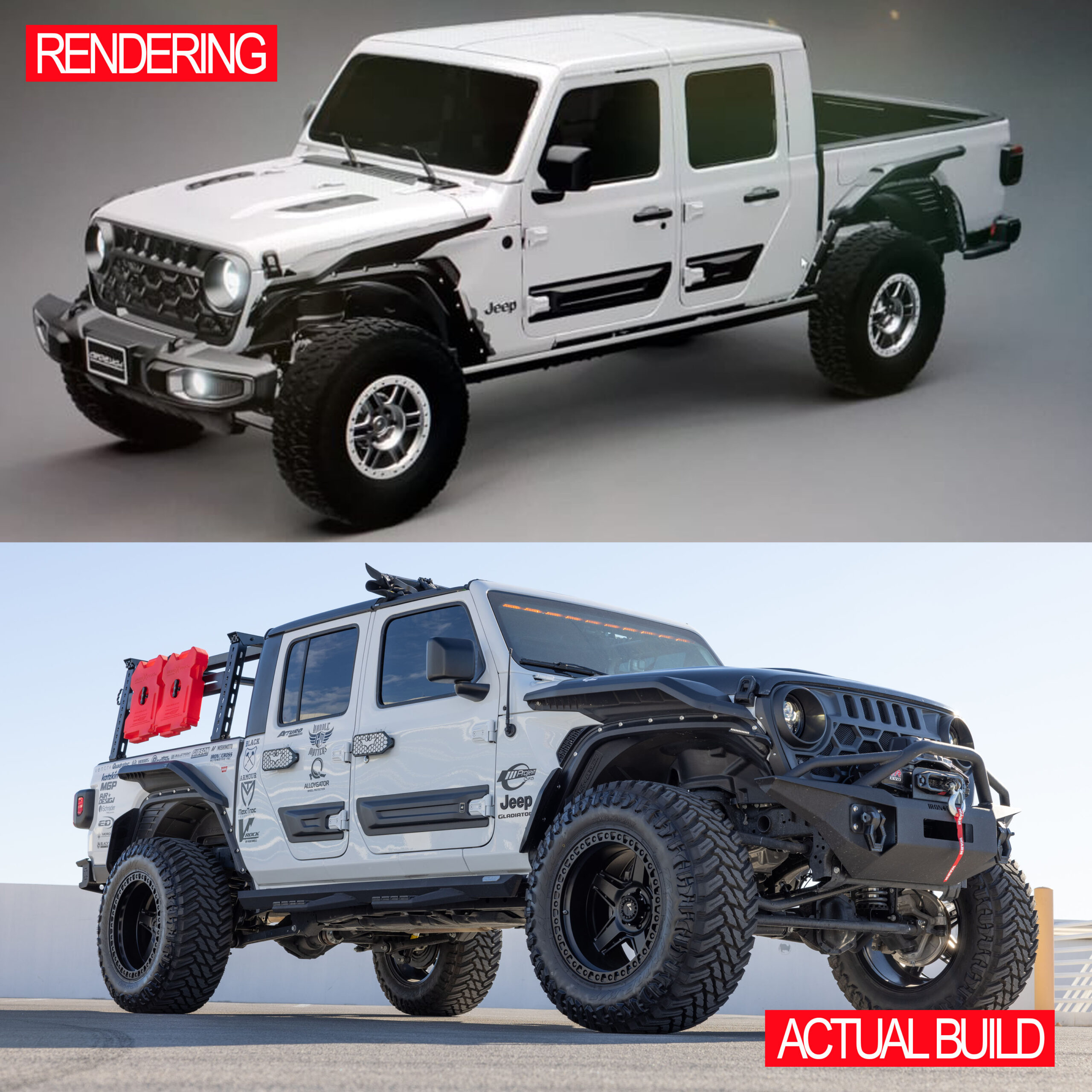 Real vs_Gladiator White – COMICON