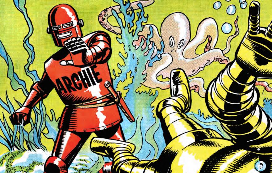 Preview: ‘Robot Archie And The Time Machine’ — More Classic Brit Comics Reprinted – COMICON