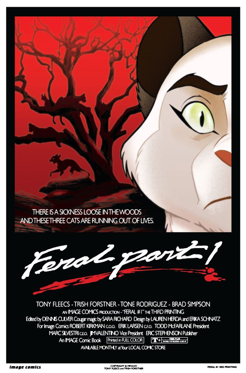 Tony Fleecs And Trish Forstner’s ‘Feral’ #1 Gets A Third Printing – COMICON