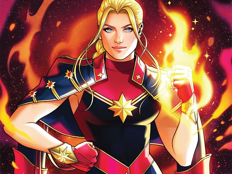Higher, Further, Faster — Reviewing ‘Captain Marvel Vol 1: The Omen ...