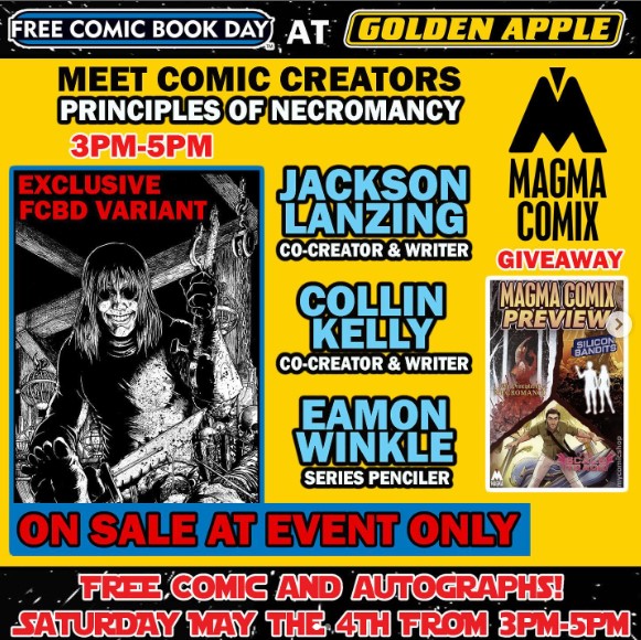 Magma Comix Announces Signings, Exclusive Variants, And Samplers For Free Comic Book Day ‘24 ...