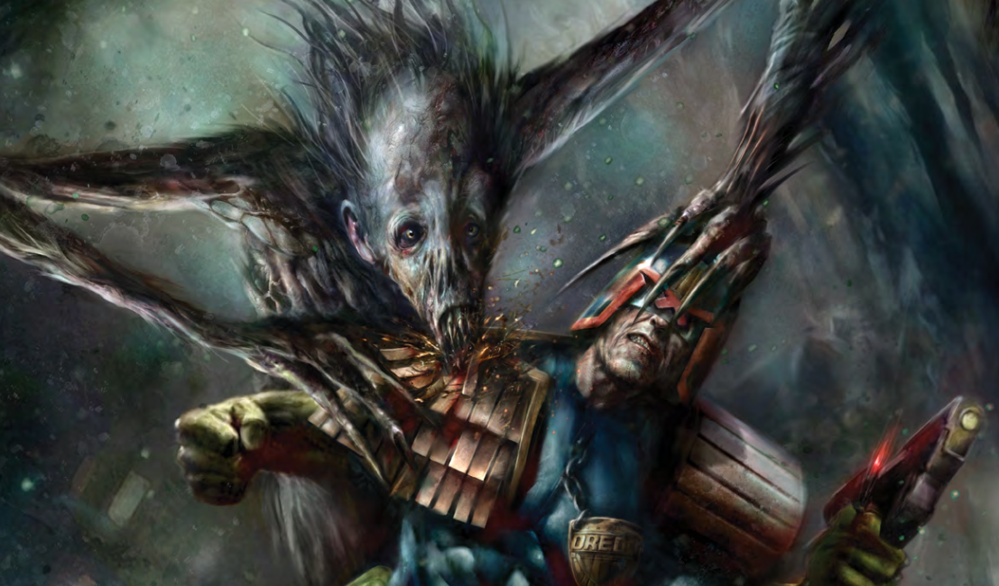 The Weekly 2000 AD Prog #2387: Iron Teeth Vs Dredd – The Finale – COMICON