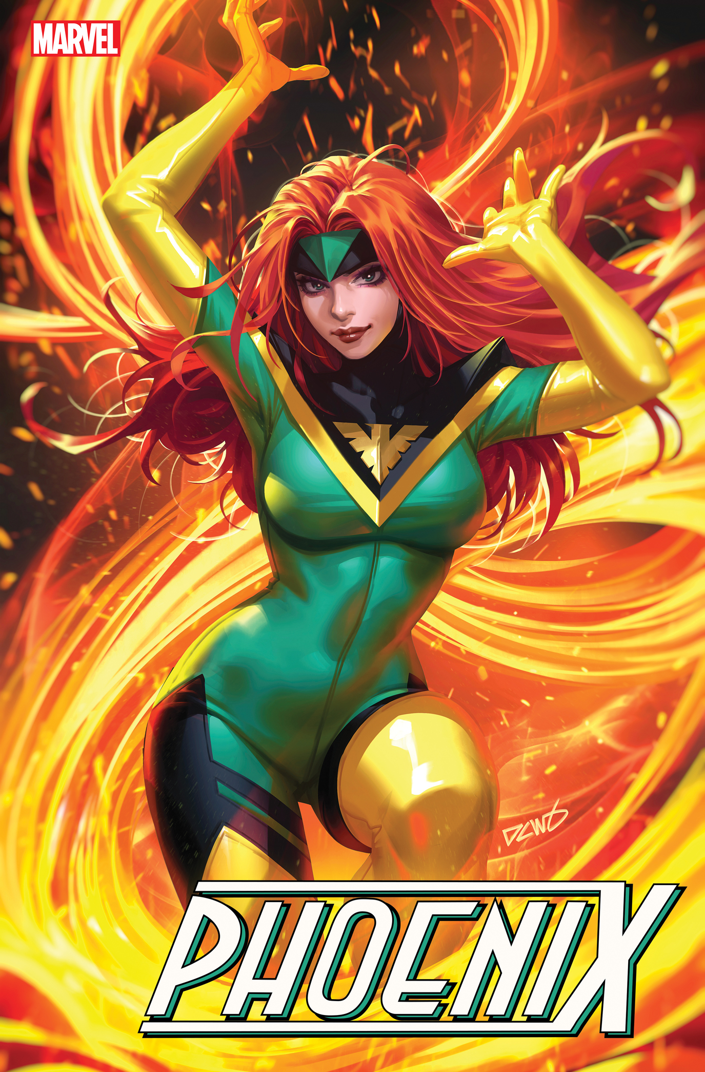Jean Grey Embraces Her Cosmic Fire In Derrick Chew’s ‘Phoenix’ #2 Cover ...