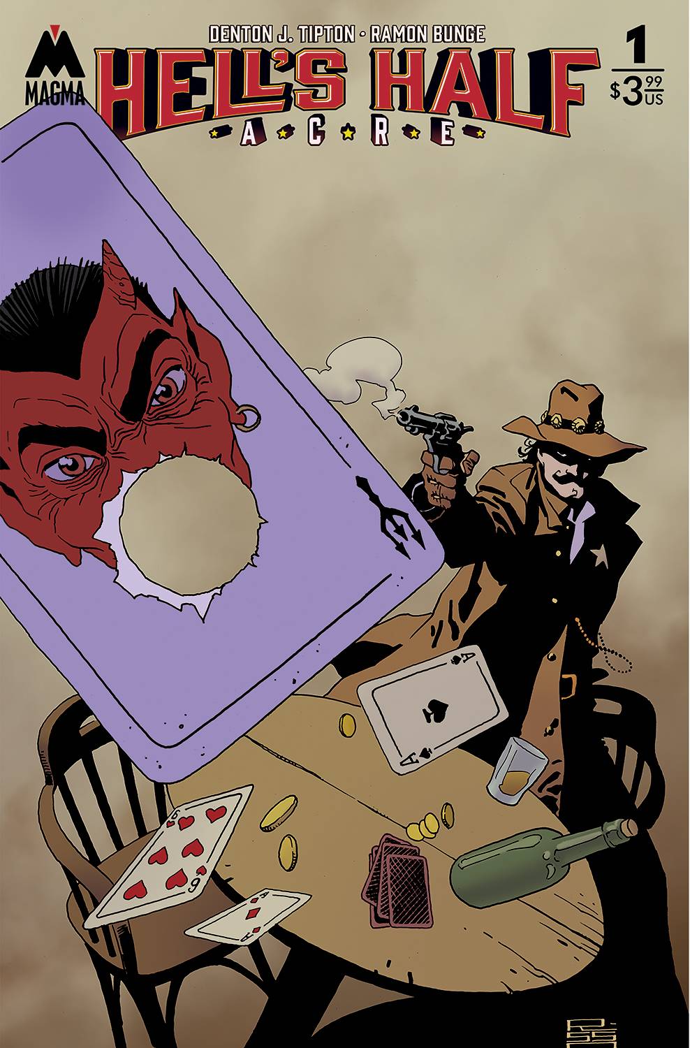 Gambling, Sex, And Debauchery In Your First Look At ‘Hell’s Half Acre’ #1 – COMICON