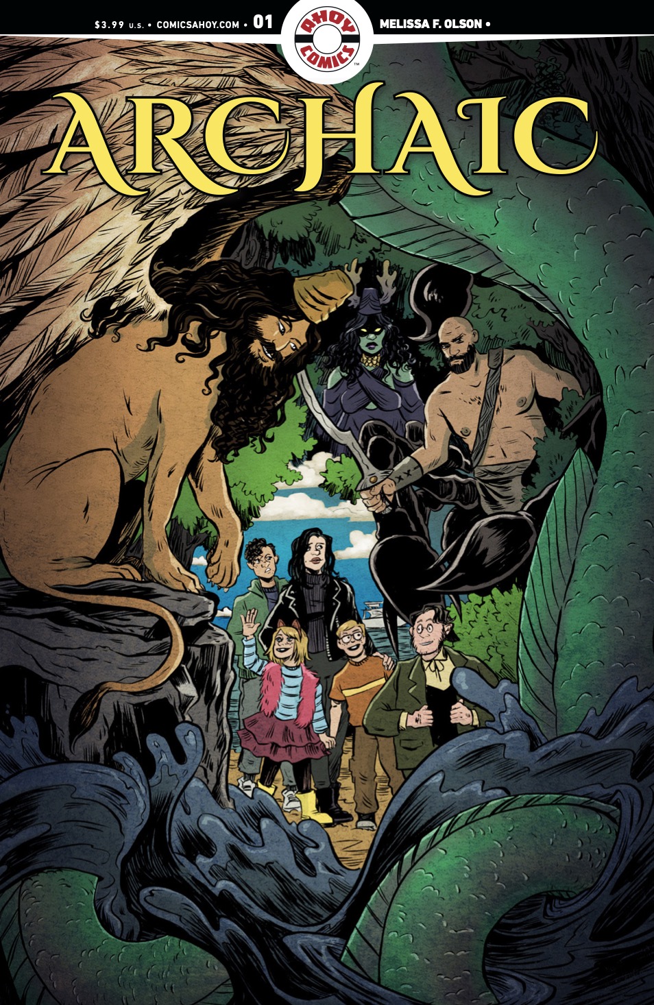 Gods And Monsters: AHOY Comic Announces ‘Archaic’ – COMICON