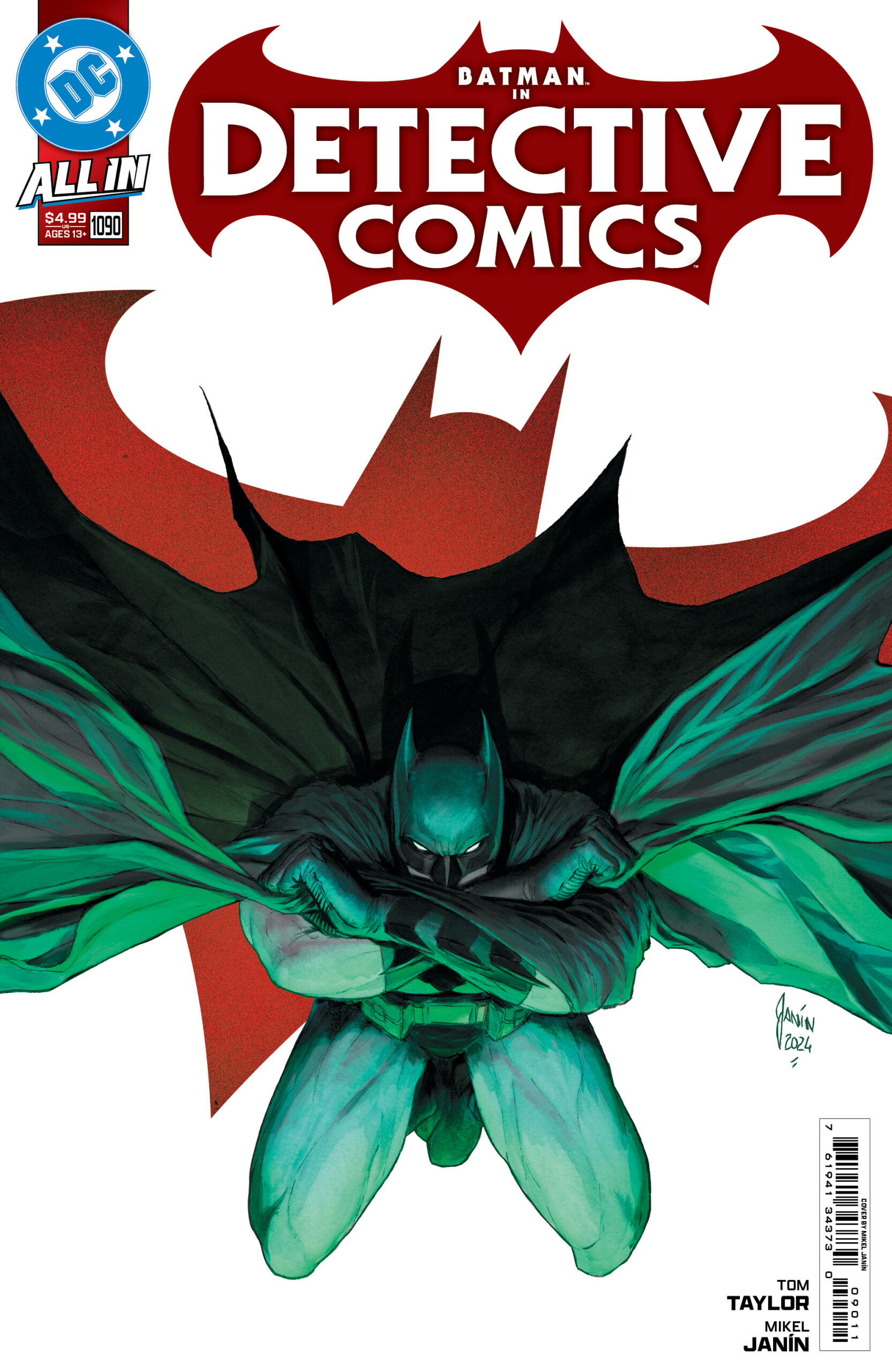DC Comics Give Us A First Look At ‘Detective Comics’ #1090 By Tom ...