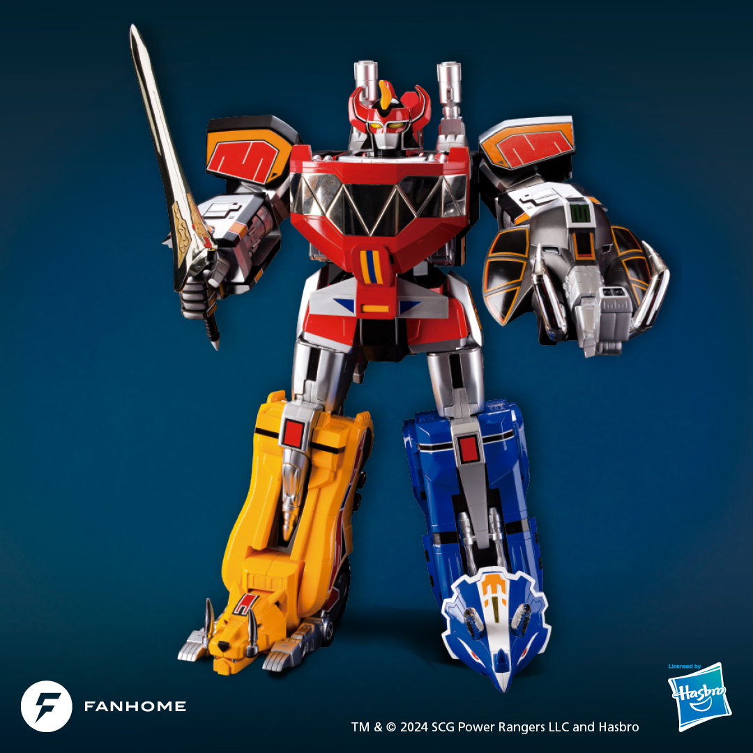 Go Go Power Rangers! Fanhome Announces Megazord Build-Up Model – COMICON