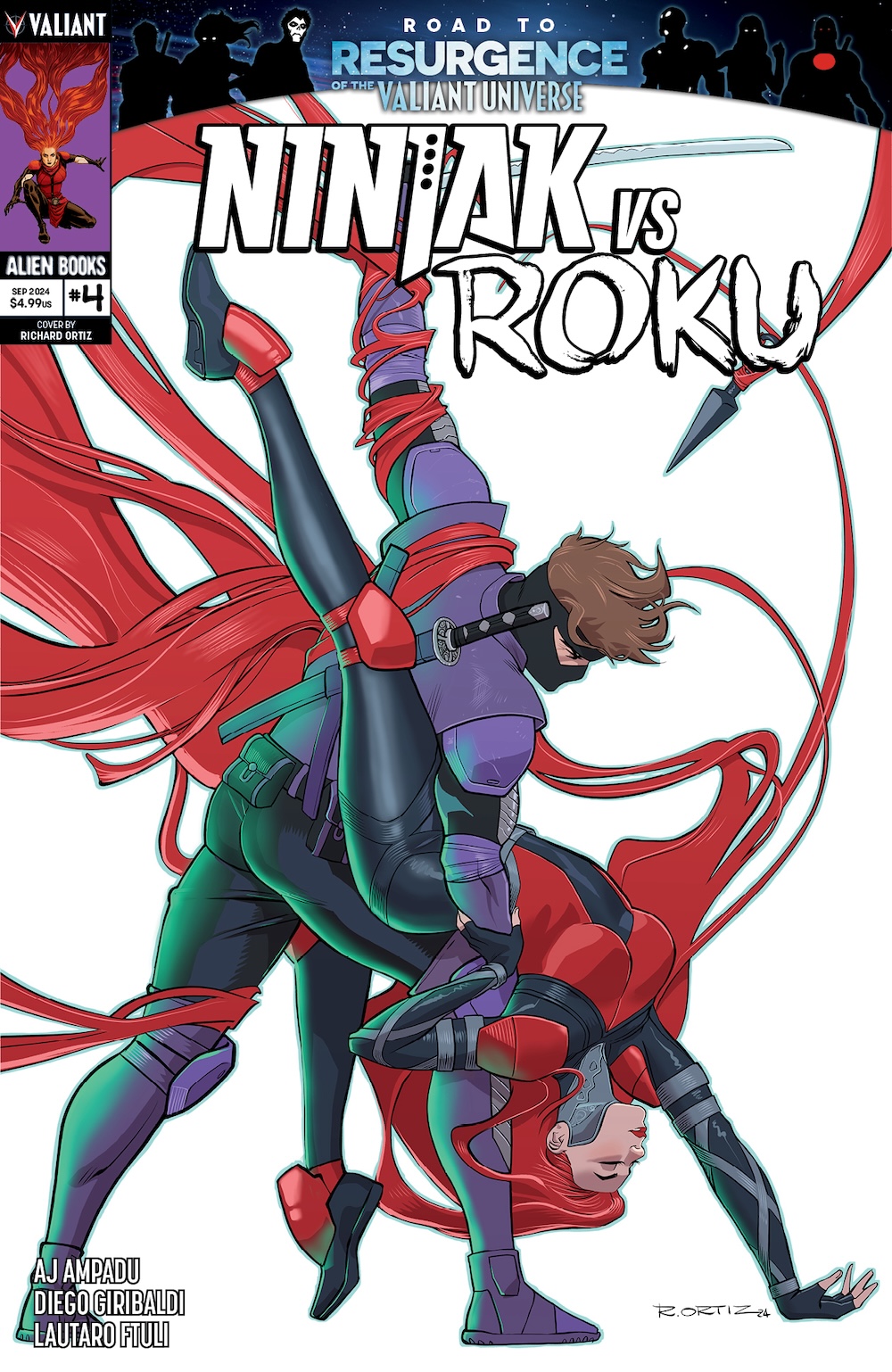 EXCLUSIVE PREVIEW: Valiant’s Ultimate Face-Off Ends In ‘Ninjak Vs. Roku’ #4 – COMICON