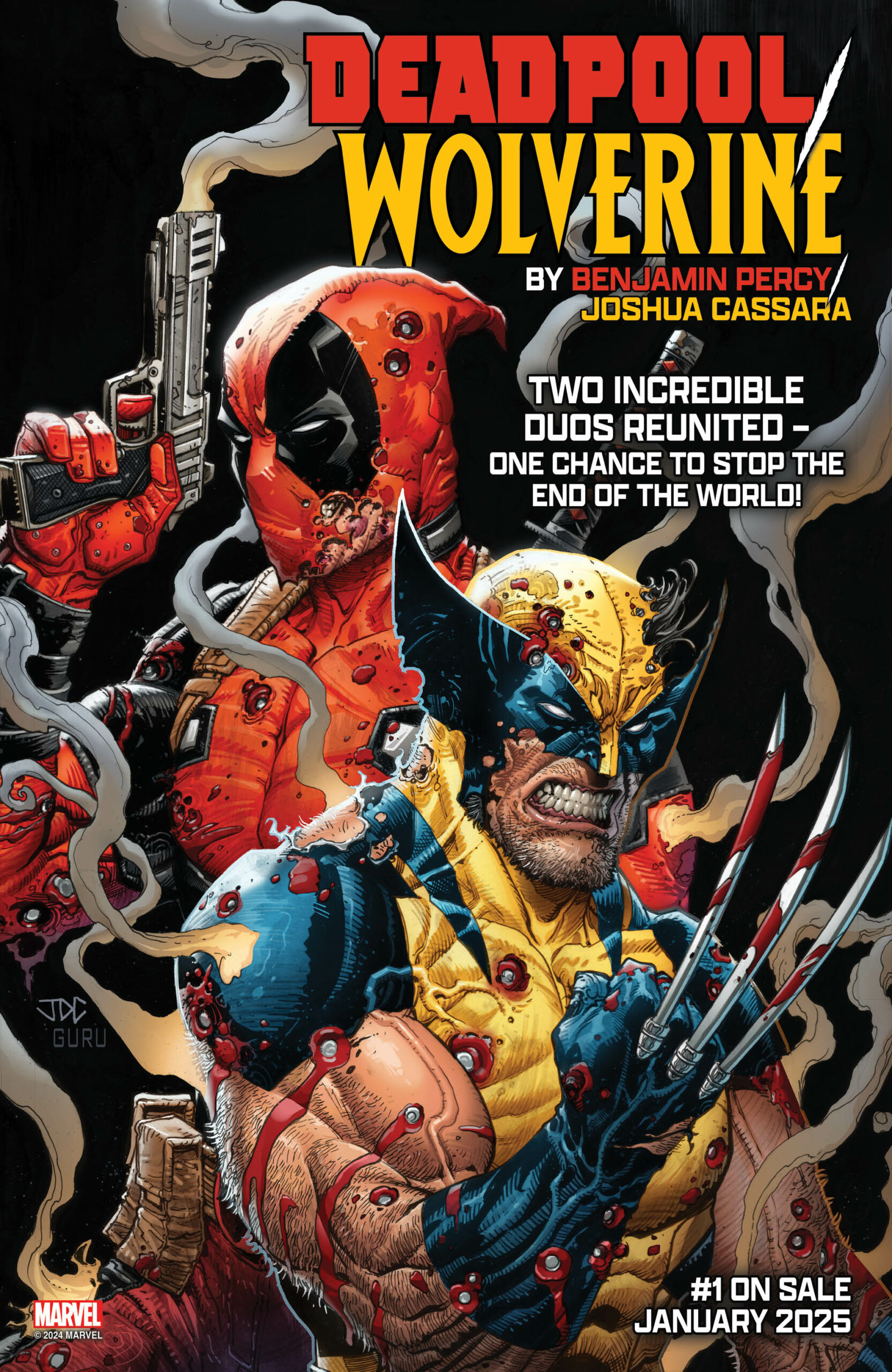 Take A First Look At January’s ‘Deadpool/Wolverine’ #1 – COMICON