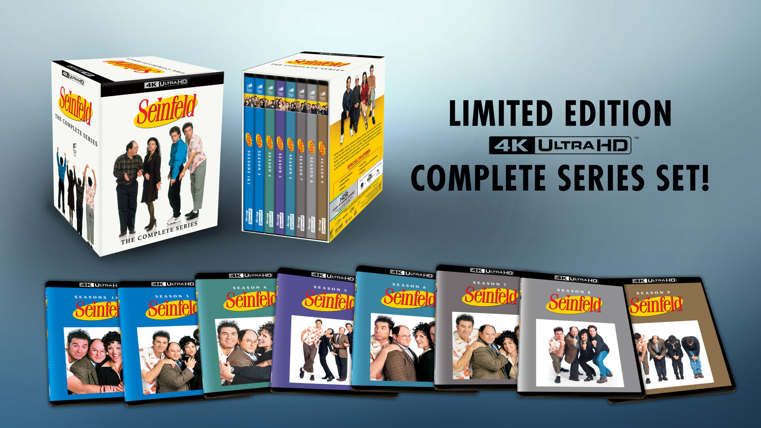 Serenity Soon! ‘Seinfeld: The Complete Series’ Making Its 4K And Blu ...