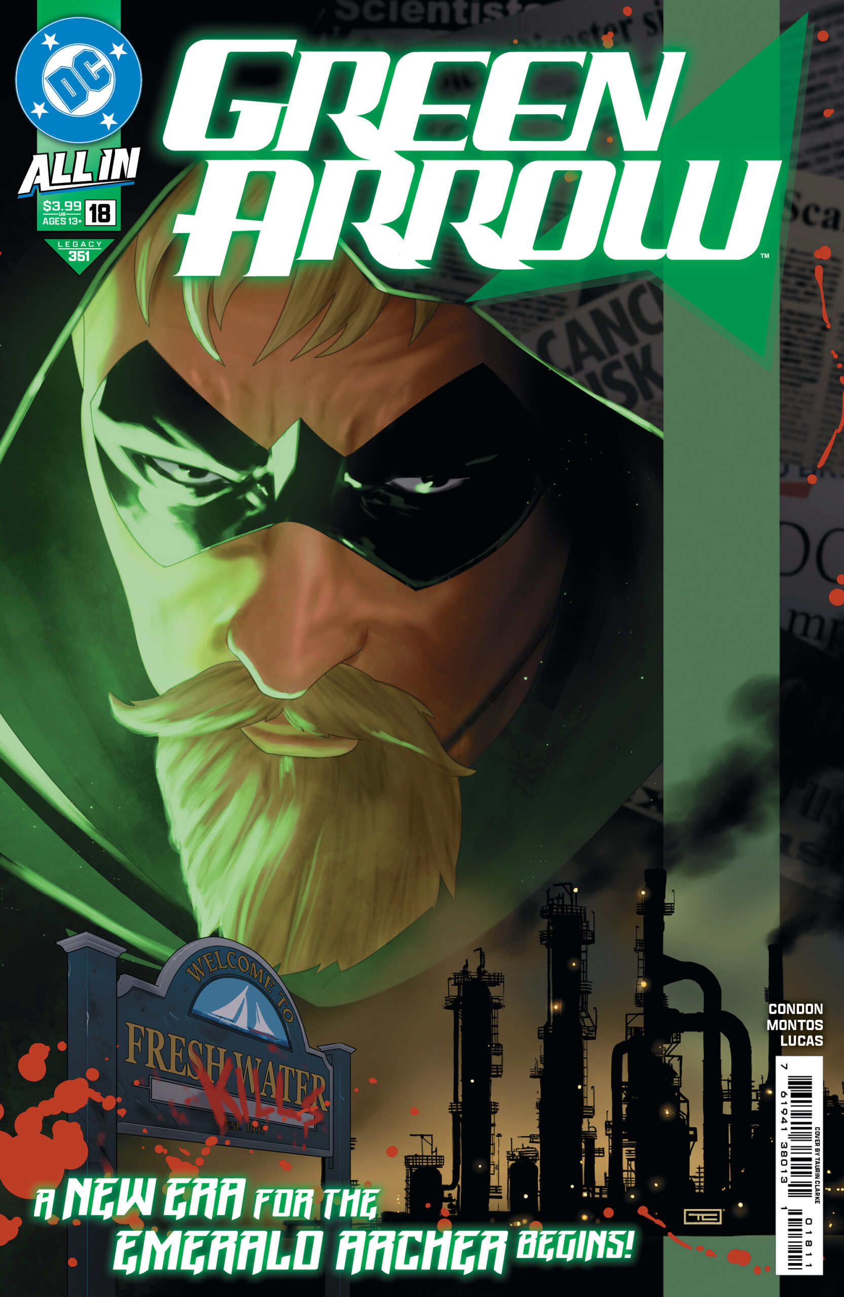 DC Comics Preview ‘Green Arrow’ #18 And A New Creative Team – COMICON