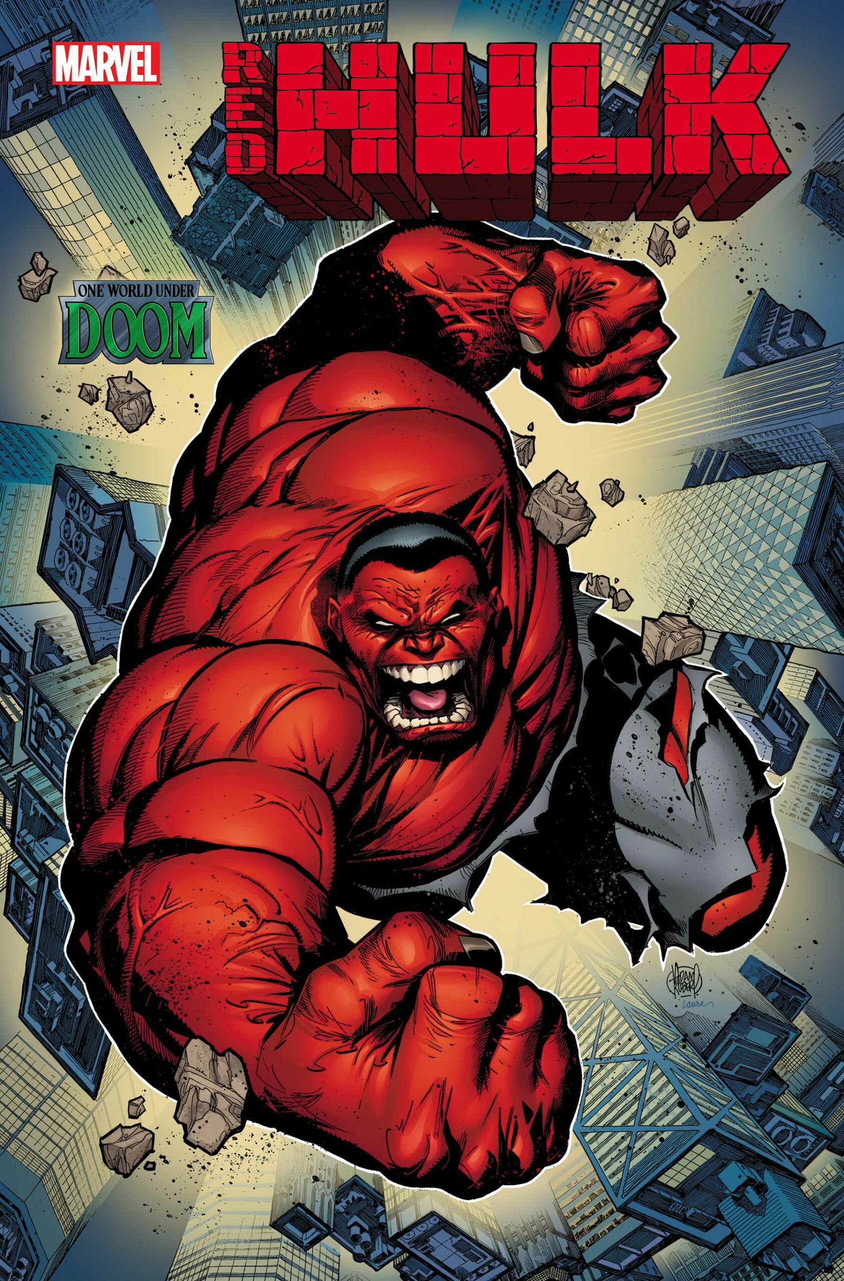 REDHULK2025001_Kubert_Foil – COMICON
