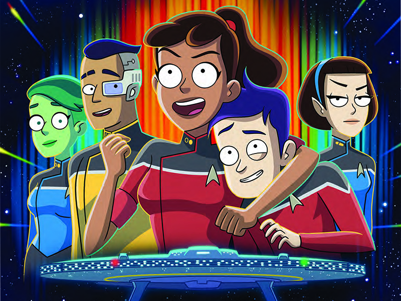 Cruising The Galaxy California Style: Reviewing ‘Star Trek: Lower Decks’ #1 – COMICON