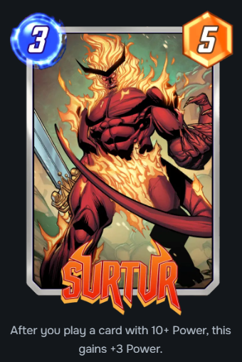 Snap Into Marvel: Surtur