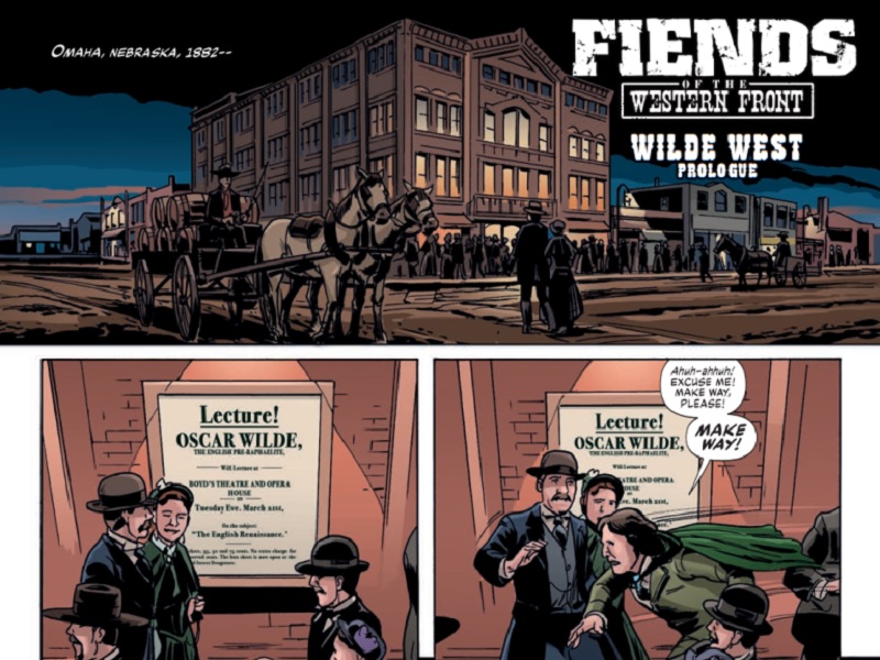Talking ‘Fiends Of The Western Front: Wilde West’ With Ian Edginton And ...