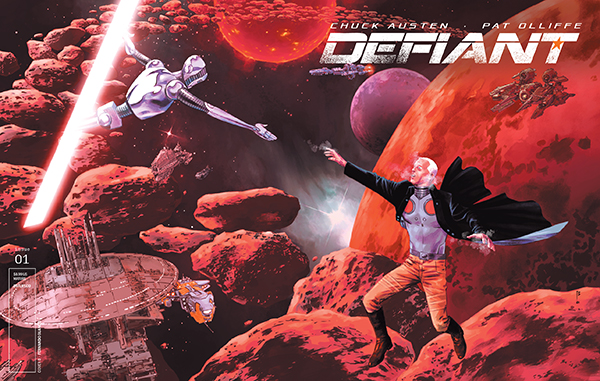 Defiant Cover Blanco – COMICON