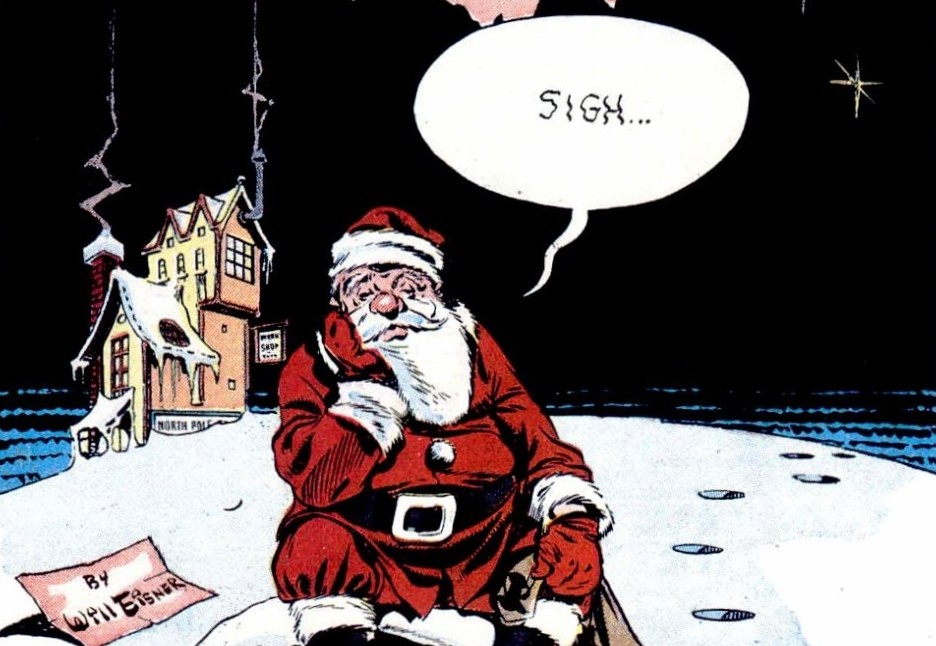 The Comicon Advent Calendar 2024 Day 17: A ‘Spirit’ Christmas From 1949 ...